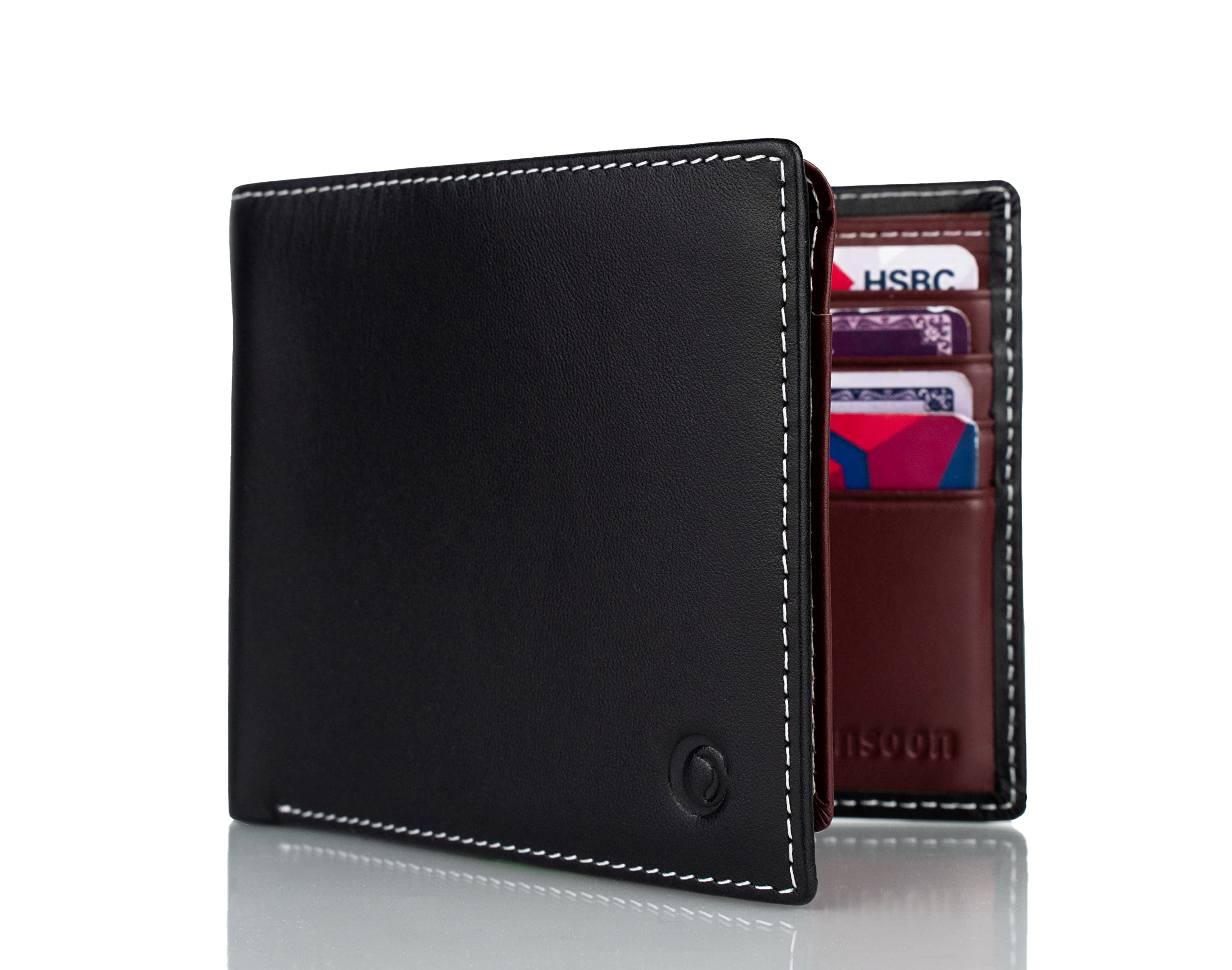 Snapklik.com : Monsoon SIERRA Genuine Leather Mens Wallet RFID Blocking ...