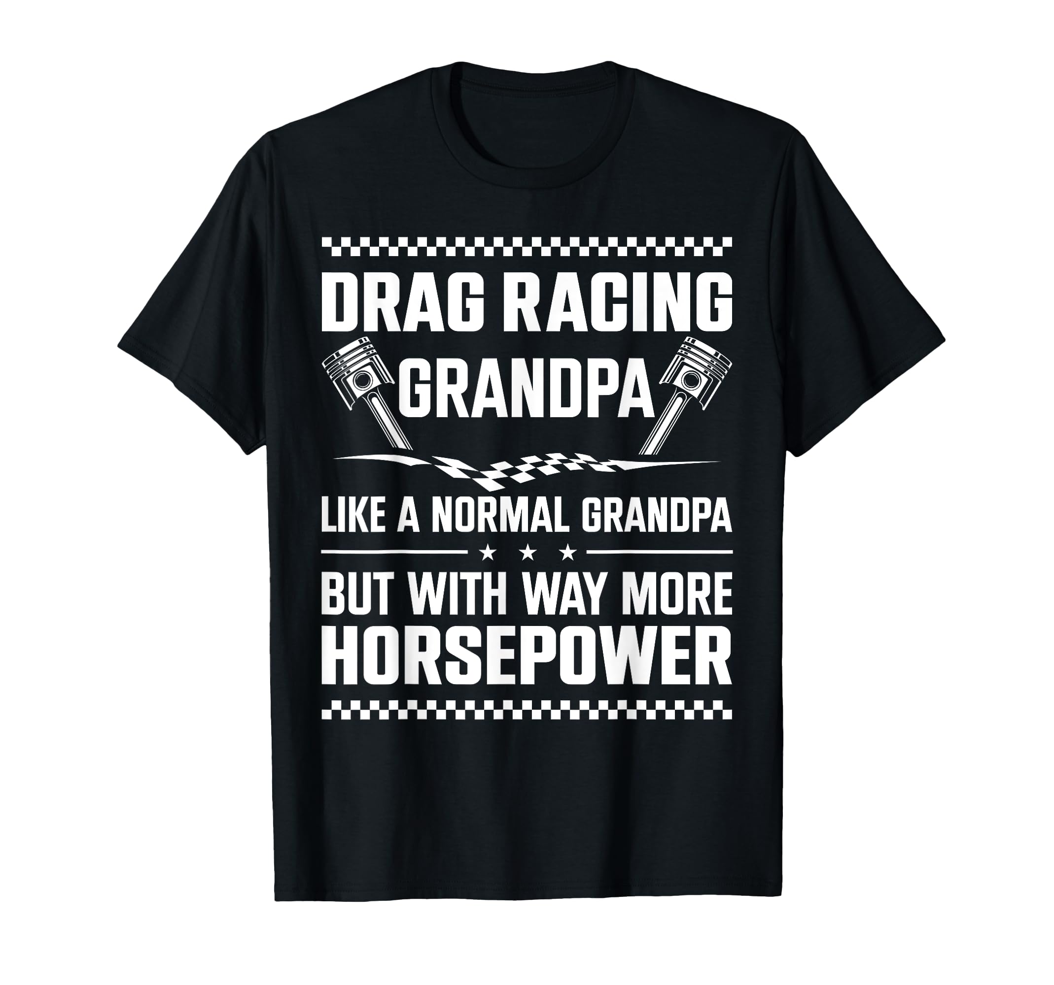 Amazon.com: Drag Racing Race Car Grandpa Vintage Drag Racing Grandpa T ...