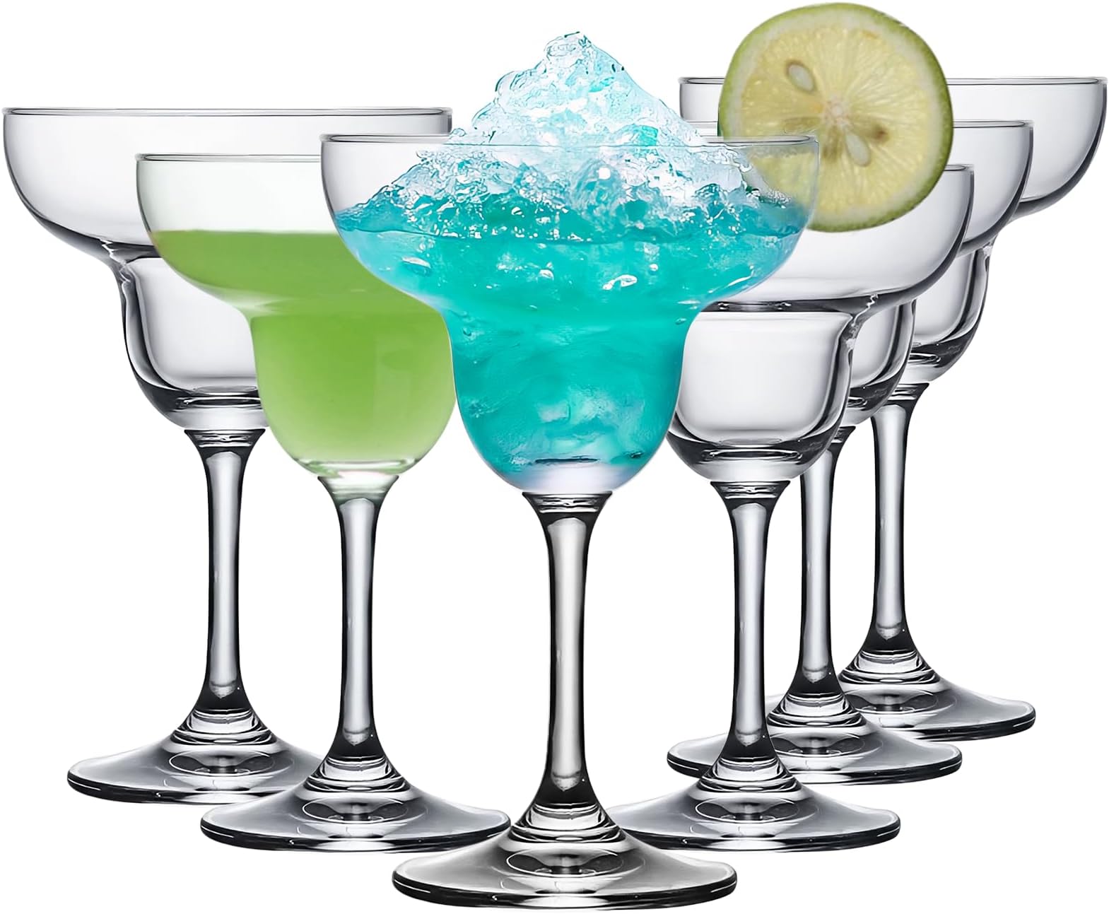Amazon.com | D'Eco Unbreakable 12 oz Margarita Glasses (Set of 4 ...