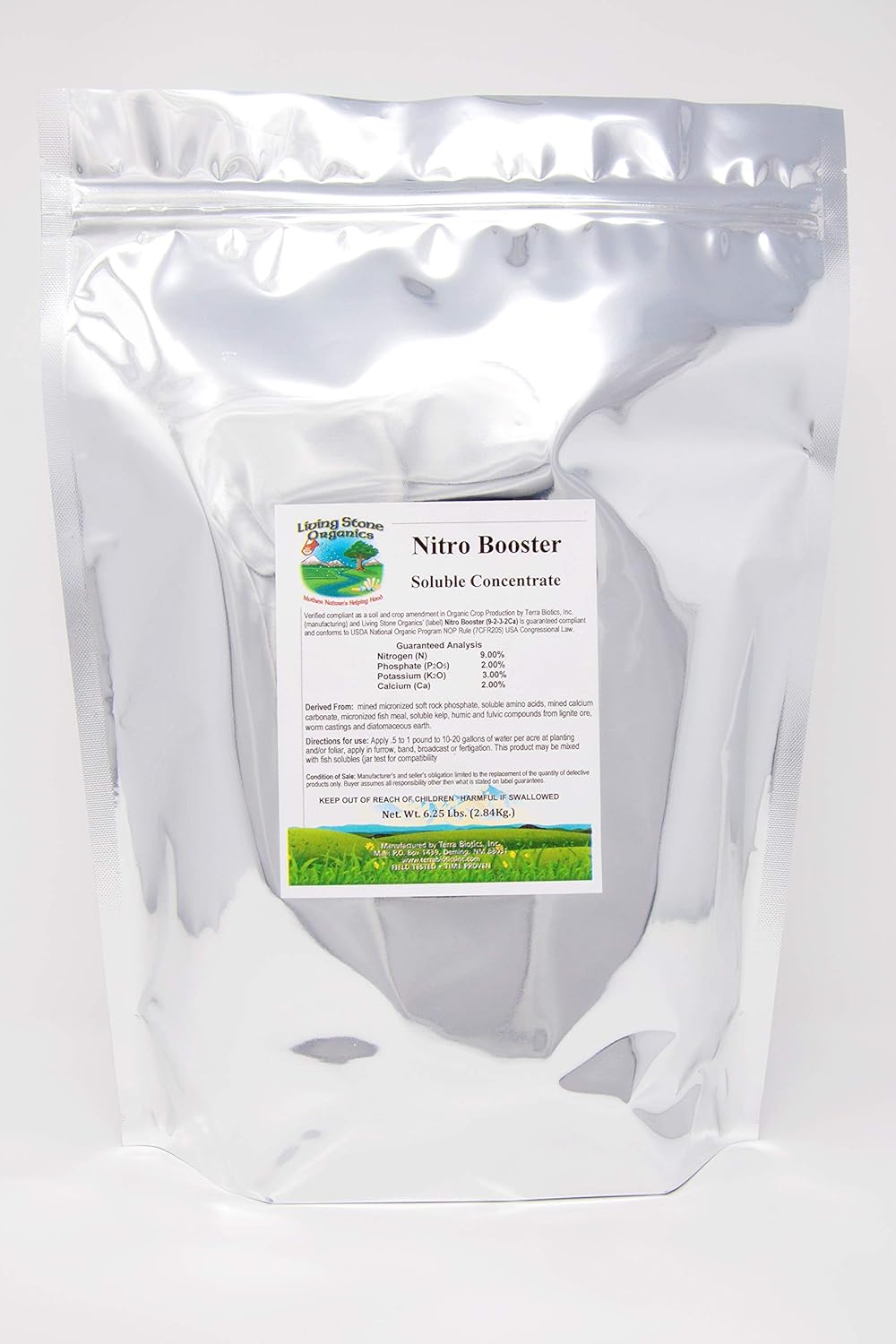 Amazon.com : Nitro Booster - Organic Plant Food (1lb) : Patio, Lawn ...
