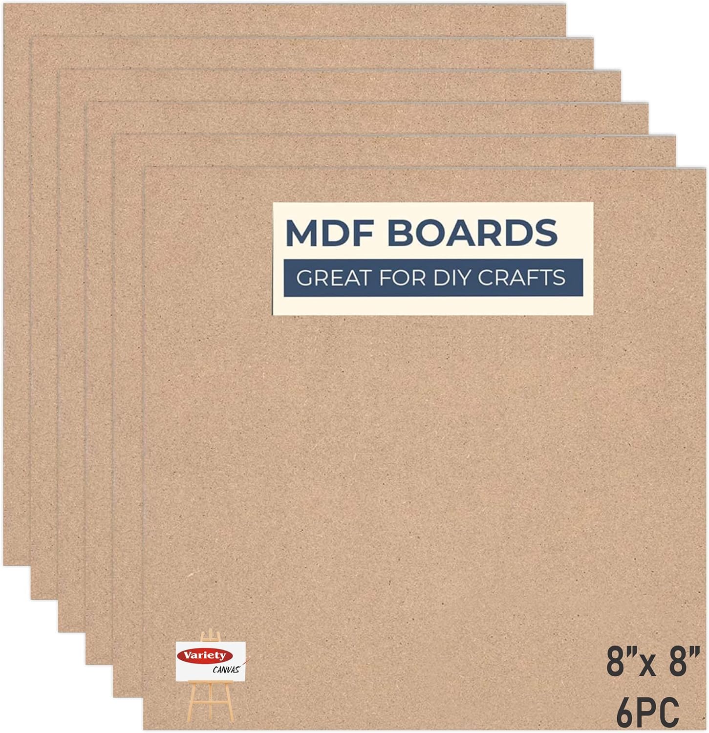 KIRA Store 6 Piece A4 Size MDF Boards for Art and Craft, Wood MDF ...