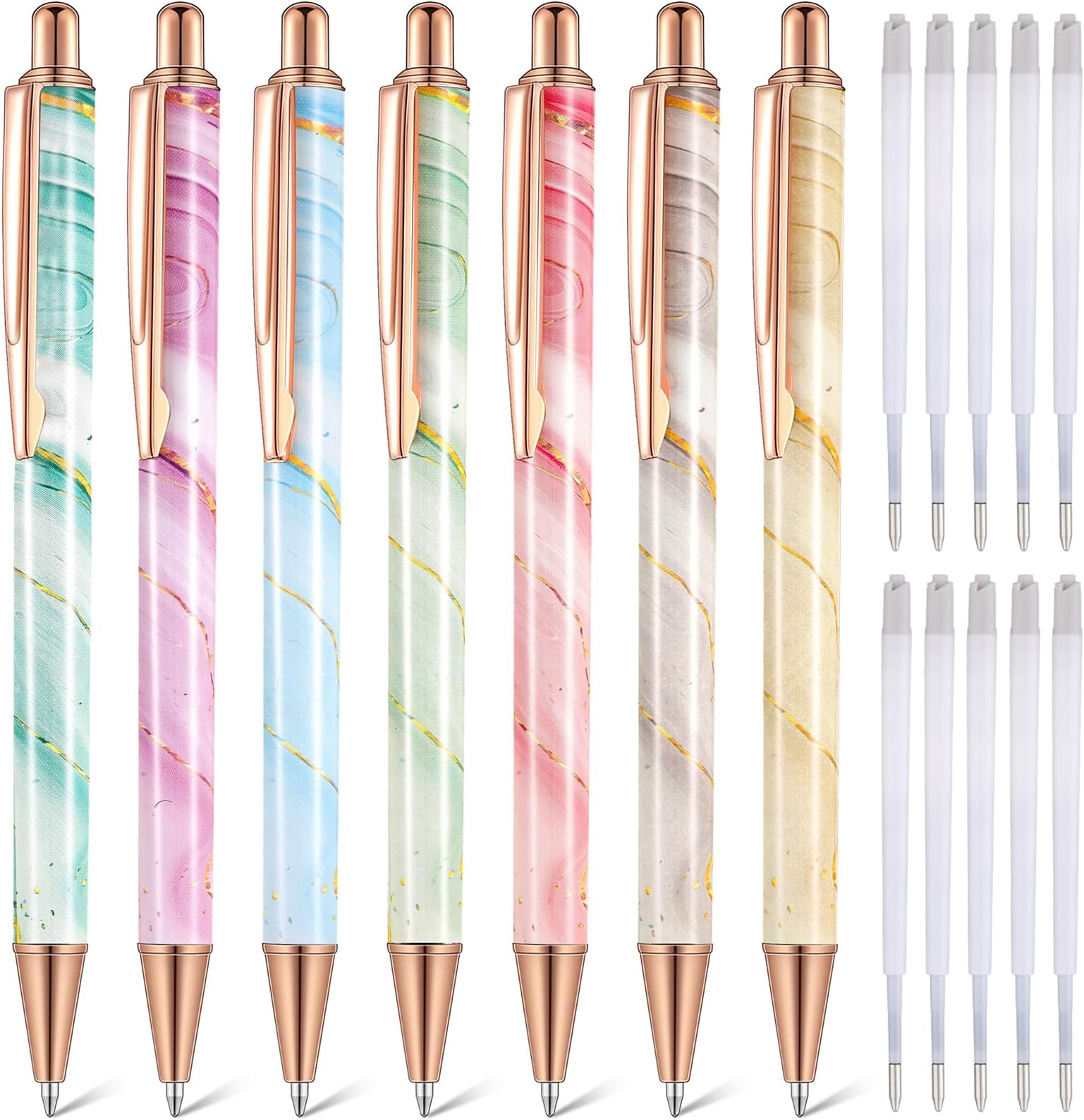 Amazon.com : Sherr 7 Pcs Fancy Pens for Women Cute Pens Sparkly Glitter ...