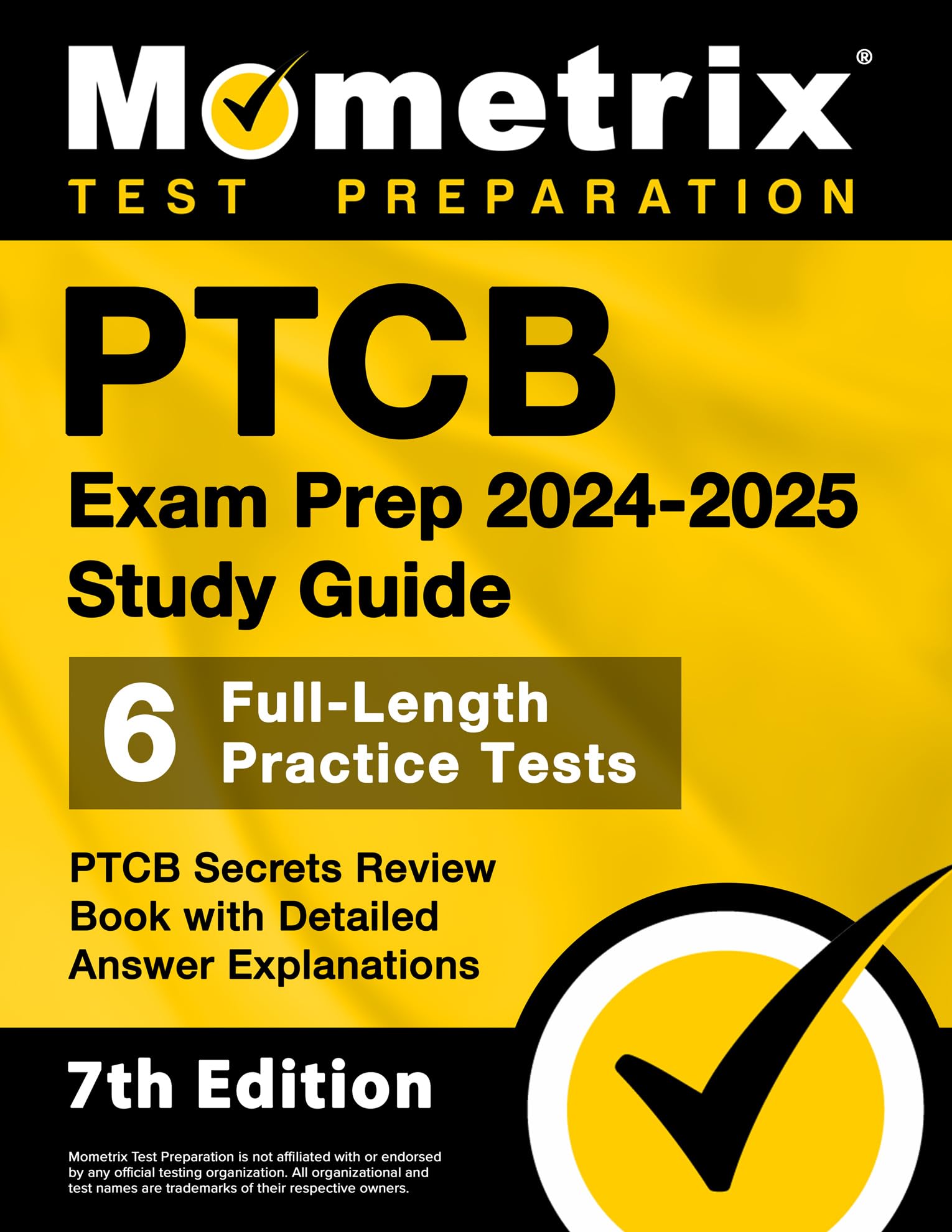 PTCB Exam Prep 2024-2025 Study Guide - 6 Full-Length Practice Tests ...