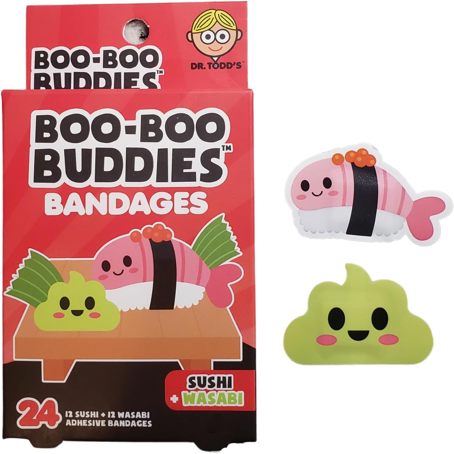 Amazon.com: Boo Boo Buddies Kids Adhesive Bandages, Kids Self-Adhesive ...
