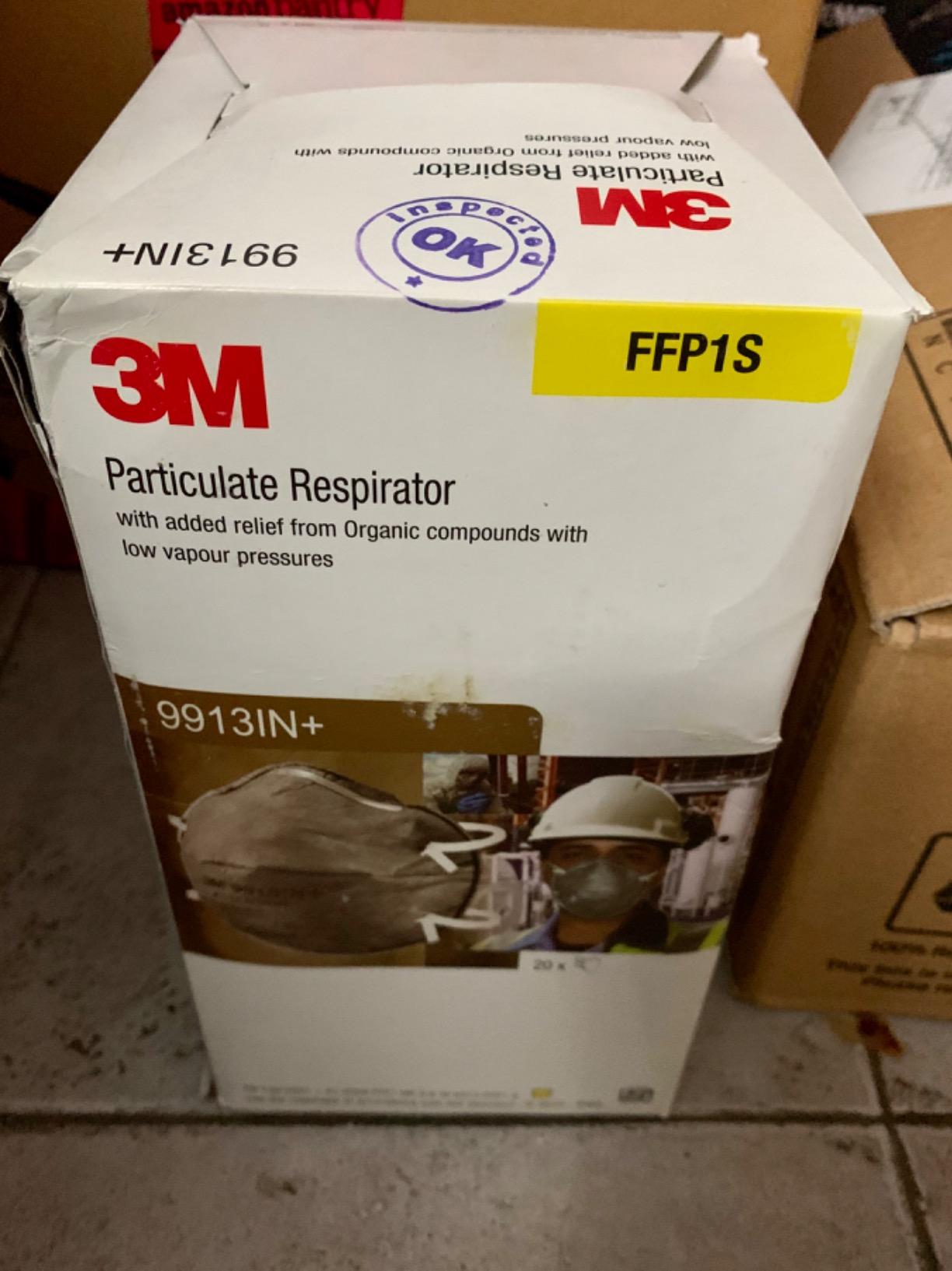 3M Disposable Mask (Pack of 20) : Amazon.in: Industrial & Scientific