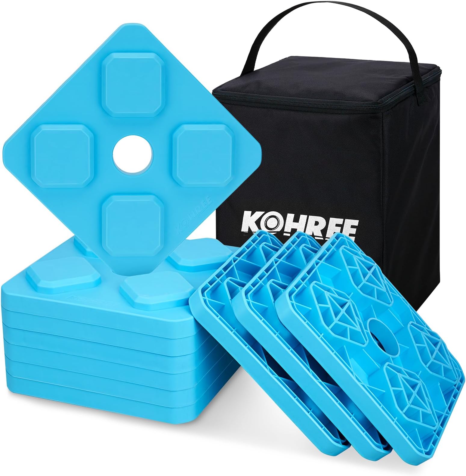 Amazon.com: Homeon Wheels RV Leveling Blocks, Heavy Duty 6 Packs Camper ...