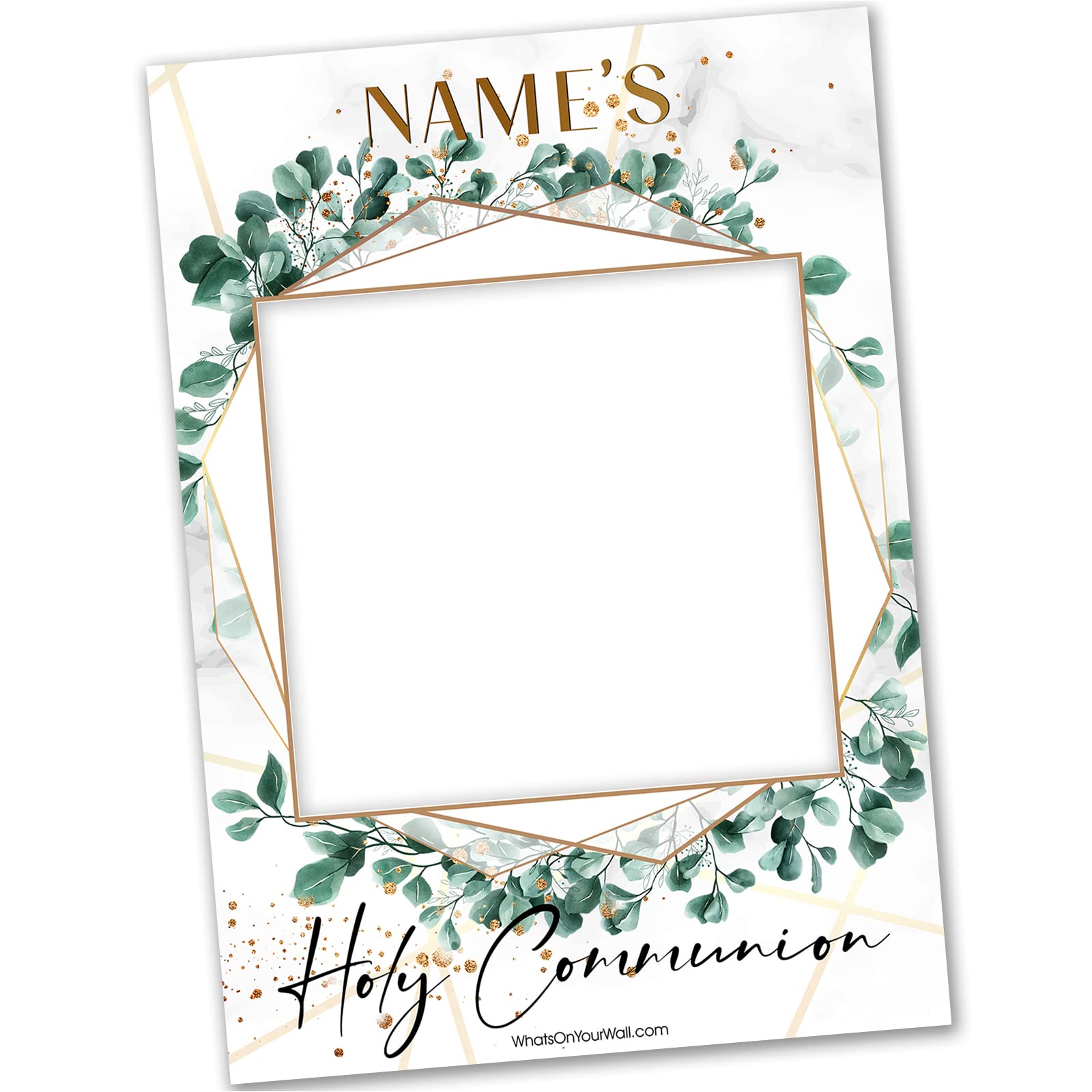 First Holy Communion Borders Boy's First Holy Communion Photo Frame