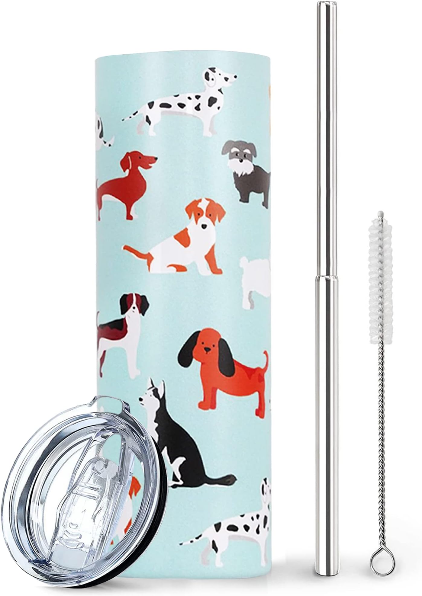 Amazon.com | Mofvugz Cute Dog Gifts - Dog Cup, Travel Mug, Water Bottle ...