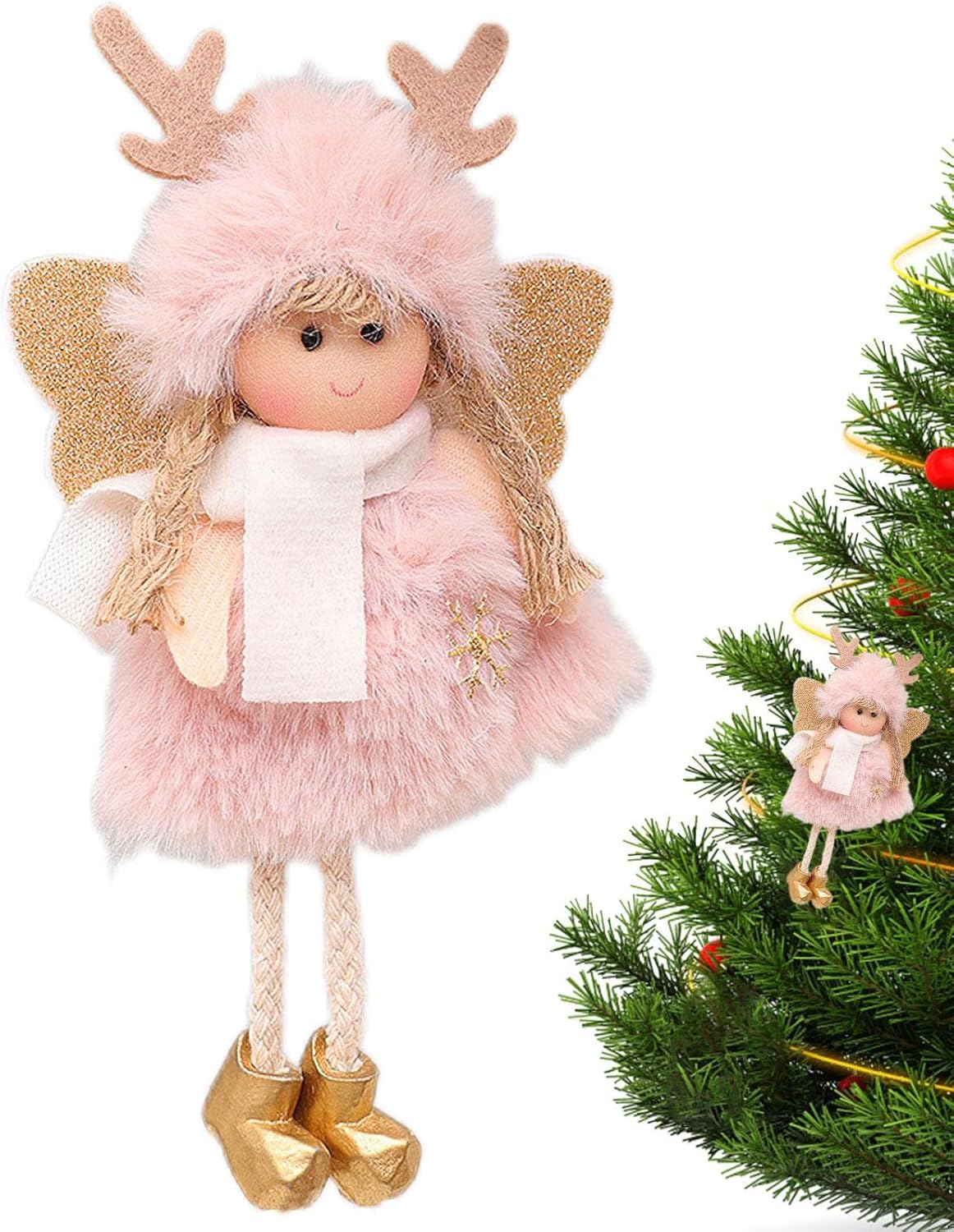 Amazon.com: Angel Girl Ornament - Angel Doll Hanging Decorations ...