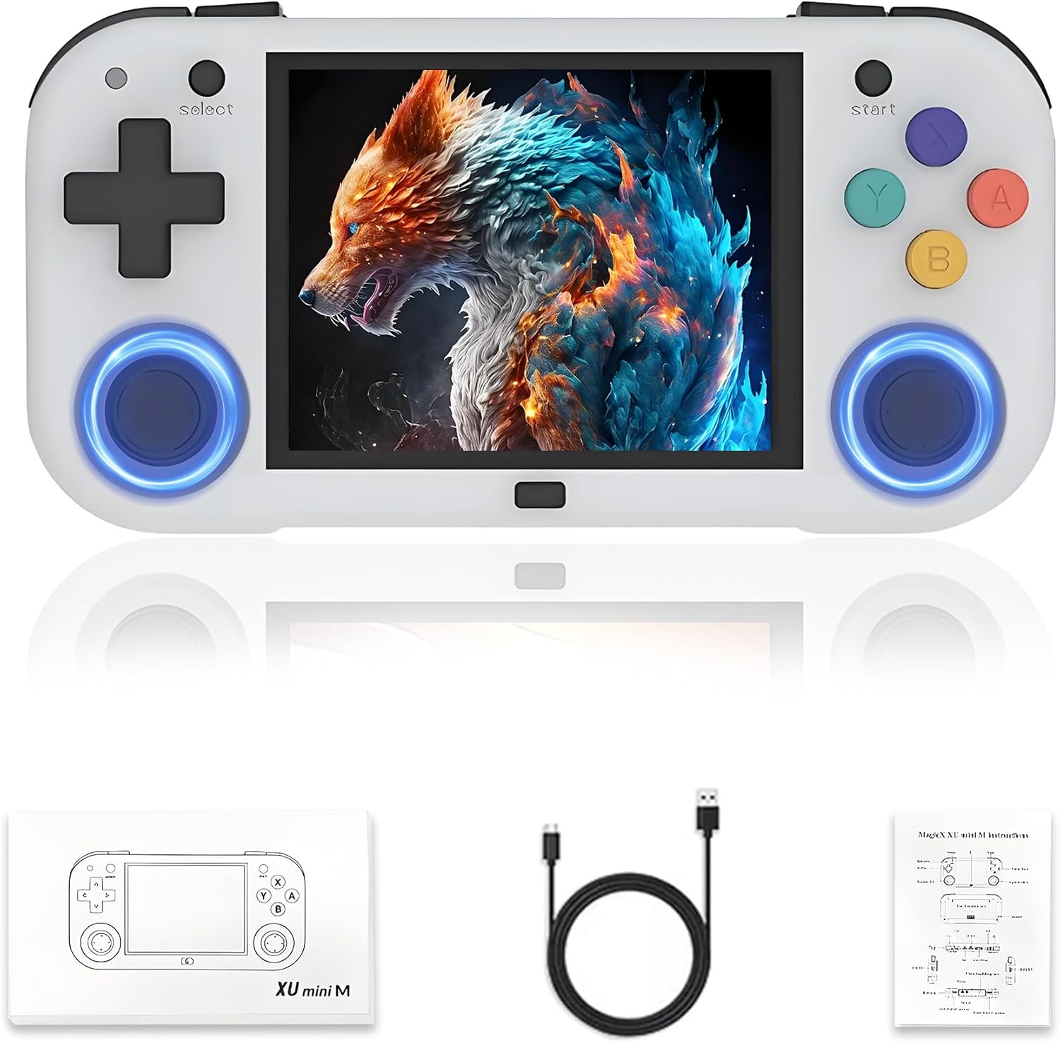 Amazon.com: MagicX XUmini Handheld Game Console - 2.8-inch IPS Display ...