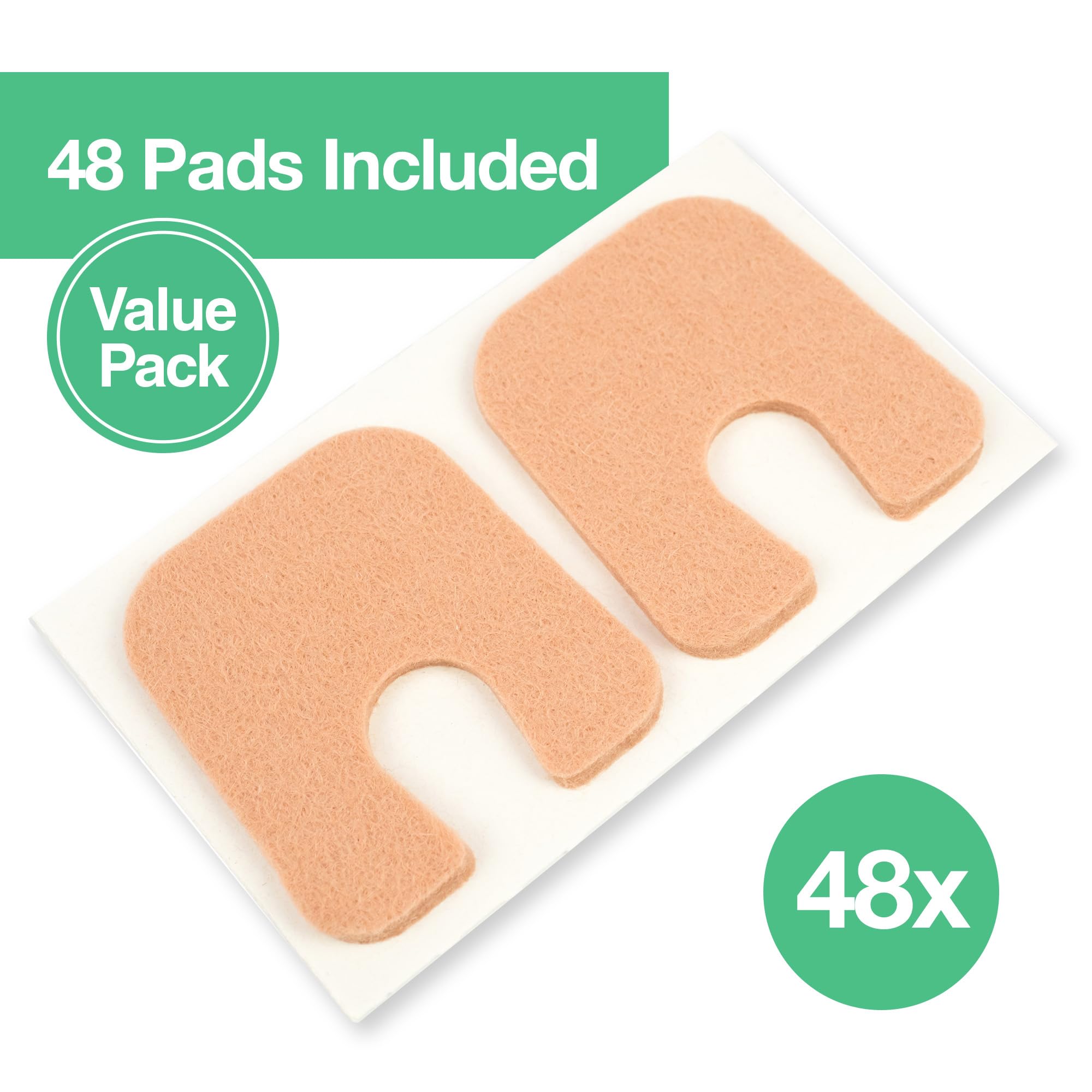 Snapklik.com : ZenToes Callus Pads U-Shaped Design Moleskin Blister ...
