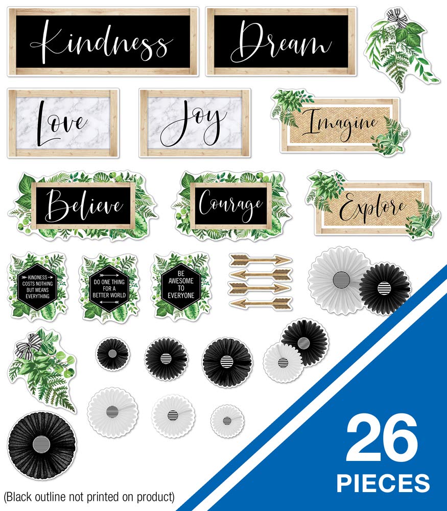 Schoolgirl Style Simply Boho Mini Bulletin Board Set—Inspirational ...