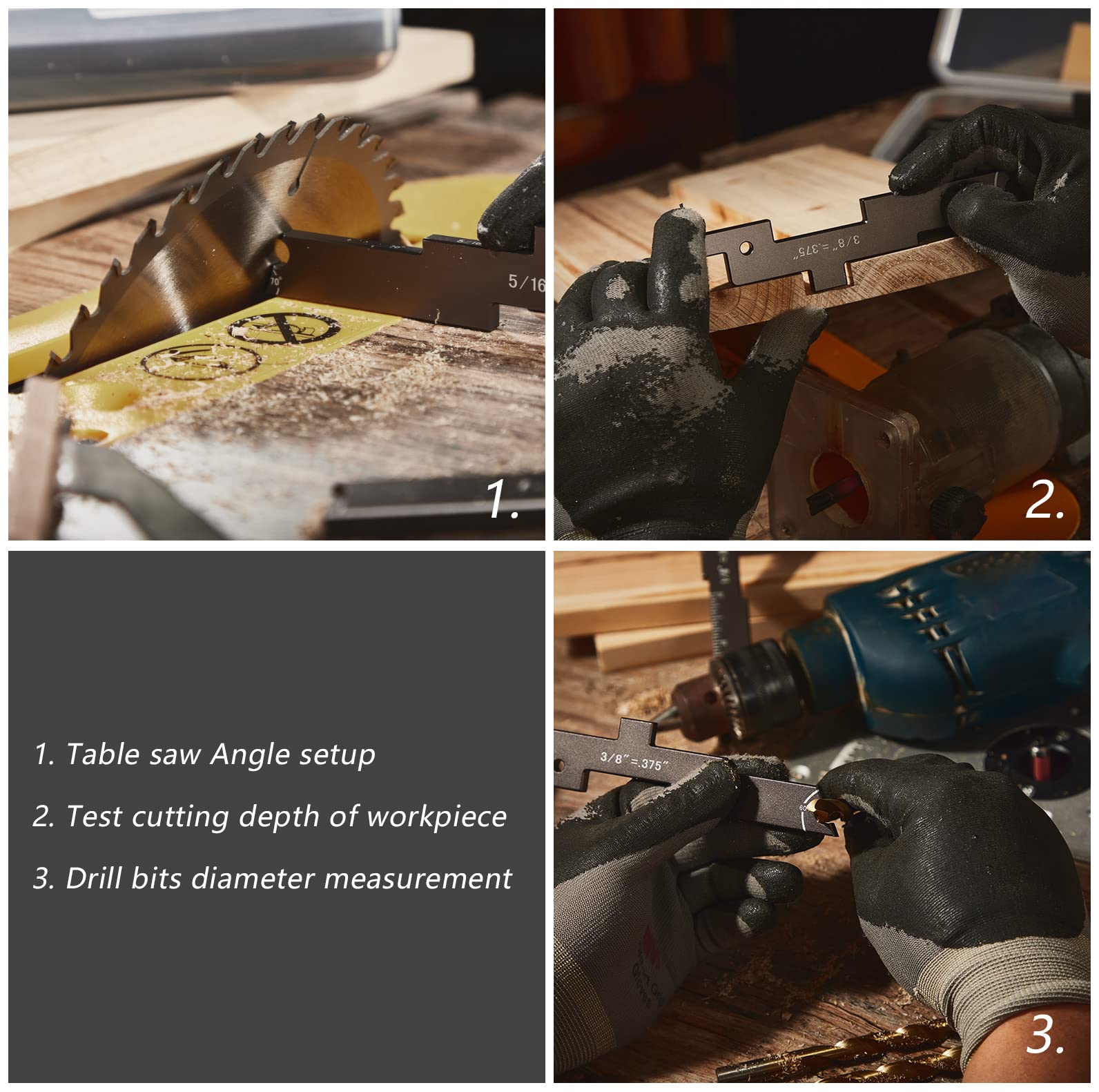 Snapklik.com : Router Table Setup Bars, Upgrade 7pcs Aluminum Precision ...