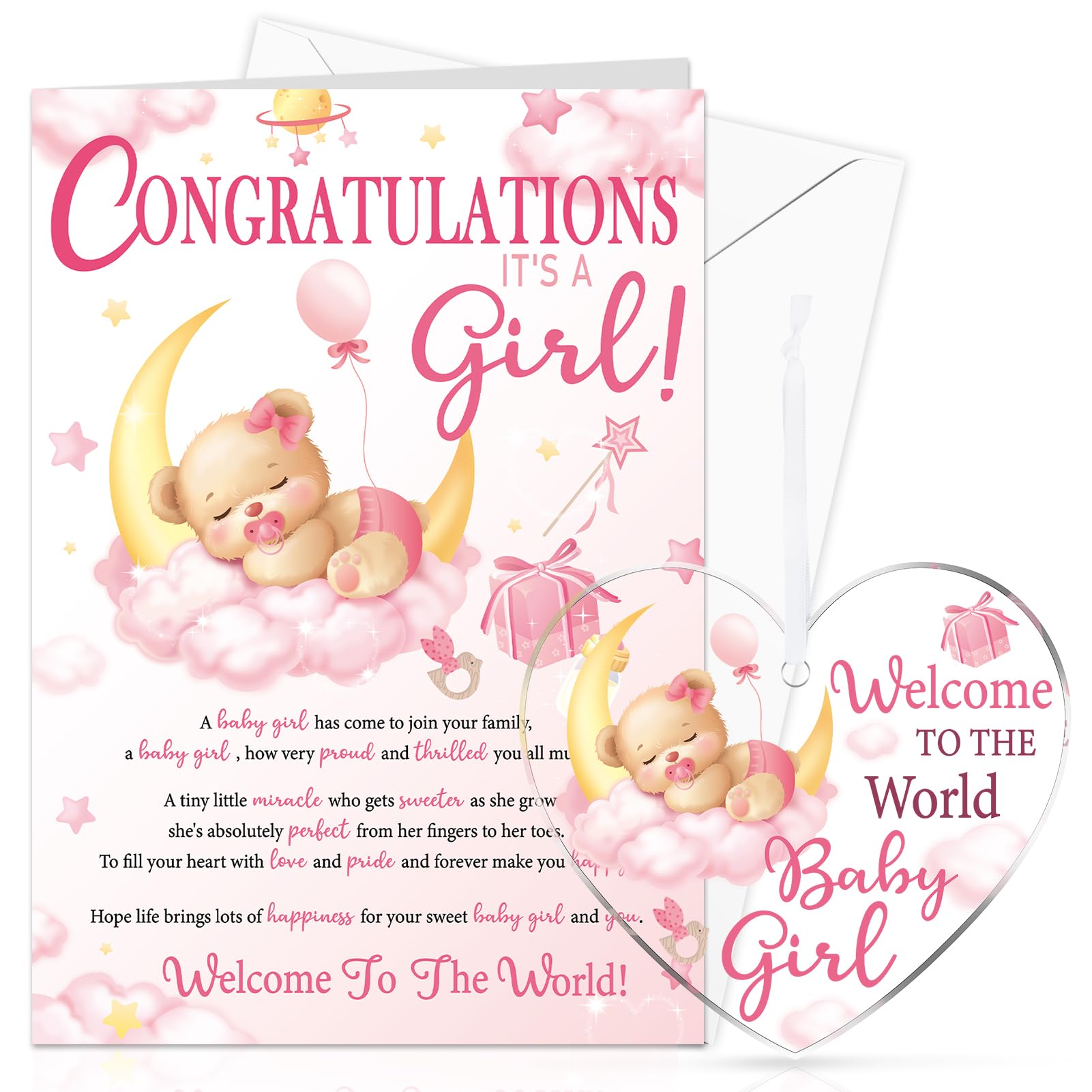 Happy Newborn Baby Girl