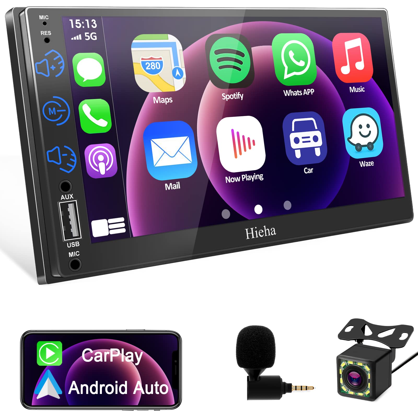Buy Double Din Car Stereo Compatible With Apple Carplay And Android Auto 7 Inch Full HD Touch buy-double-din-car-stereo-compatible-with-apple-carplay-and-android-auto-7-inch-full-hd-touch