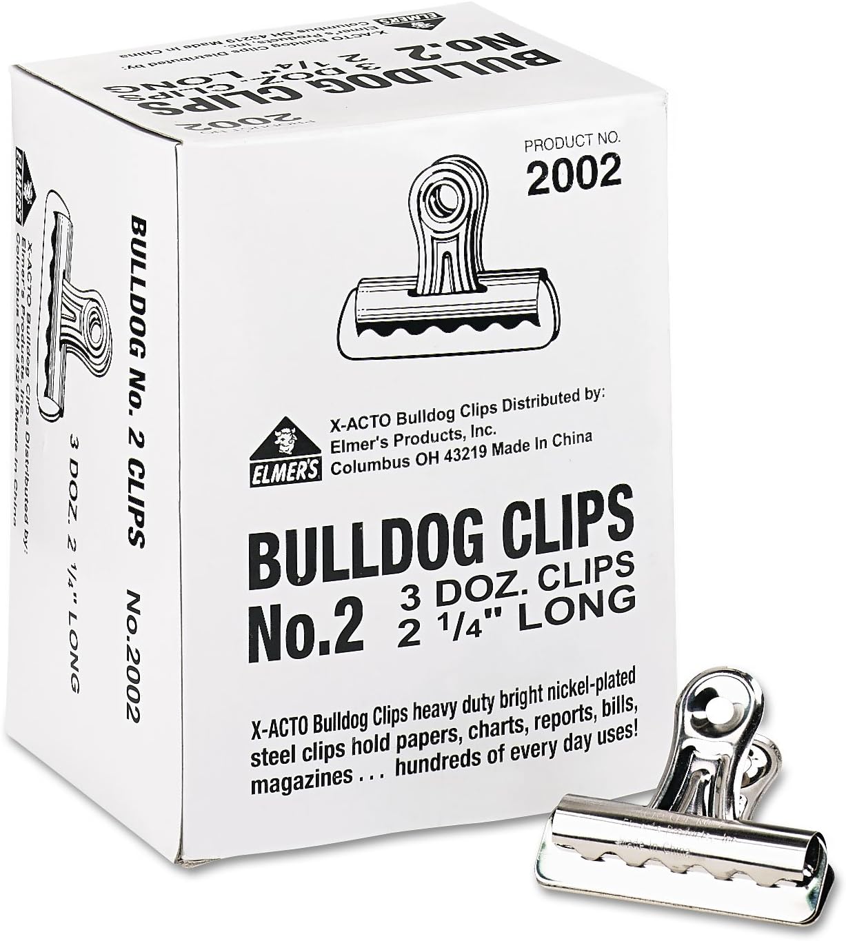 Amazon.com : Business Source Bulldog Grip Clips : Binder Clips : Office ...
