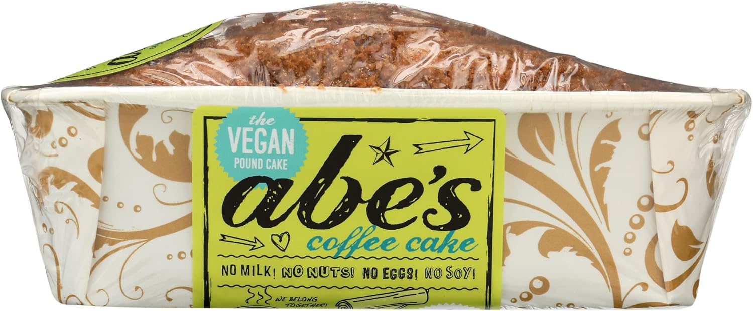 Amazon.com: Abe's Coffee Cake Lb Cake, 14 Oz (FROZEN EACHES) : Grocery ...