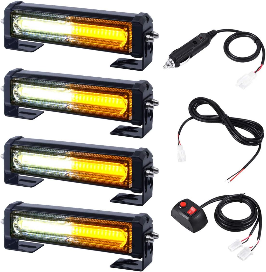 Amazon.com: wecade Led Strobe Light 6 Colors 48 Flashing Mode Emergency ...