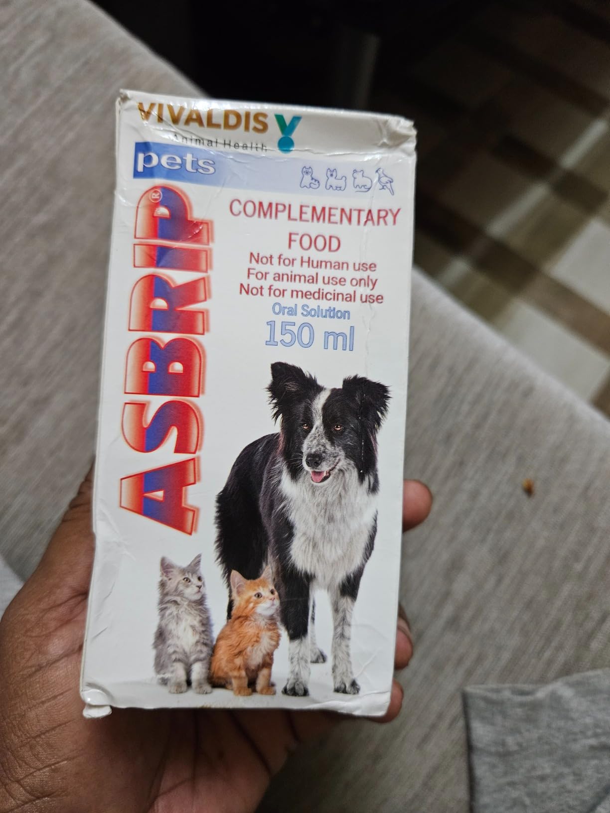 Asbrip Antibacterial&Antiviral Pet Cough Syrup 150Ml,Liquid : Amazon.in ...