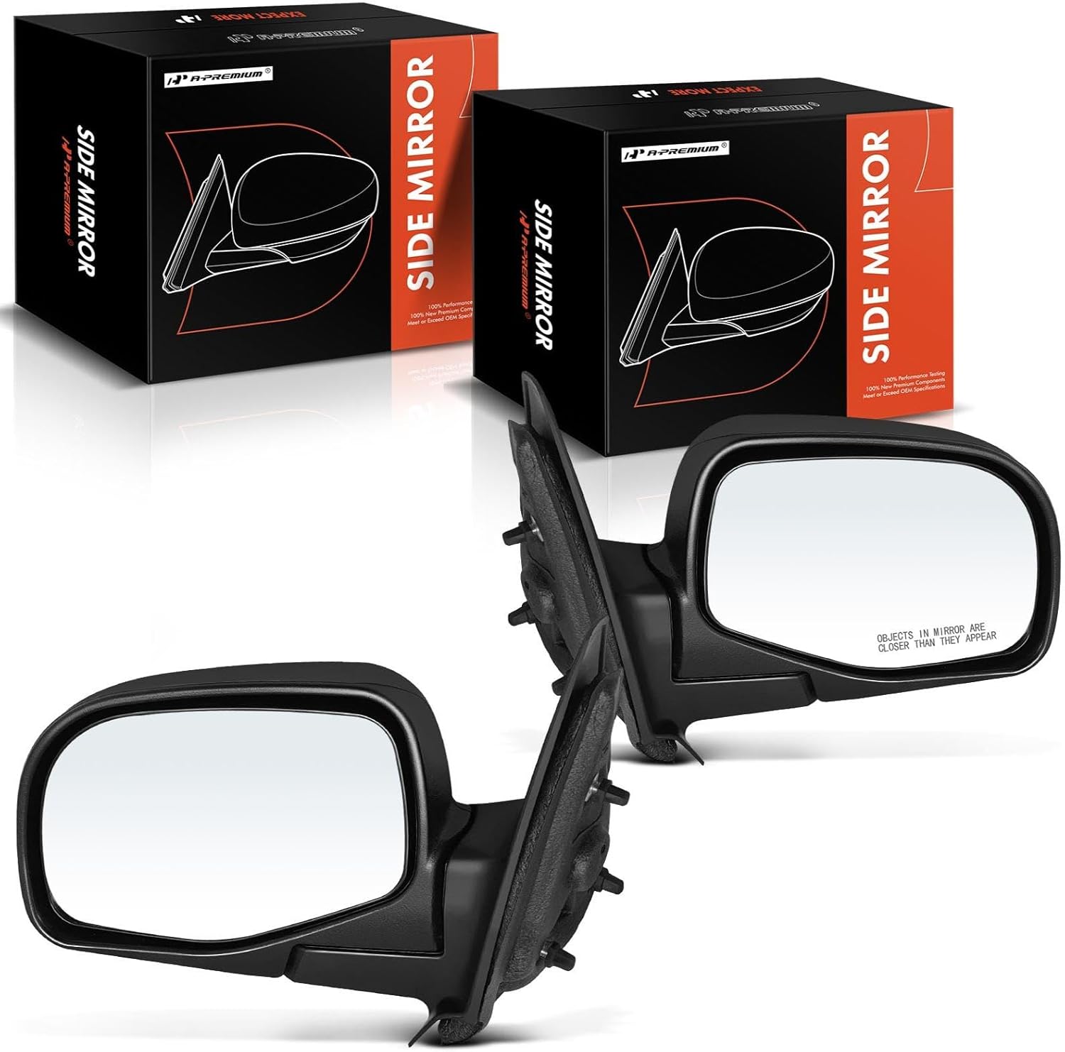 Amazon.com: A-Premium Pair (2) Driver and Passenger Side Manual Door ...