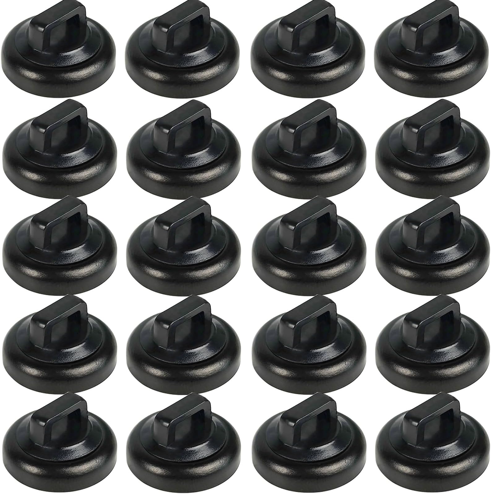 Amazon.com: Magnetic Cable Zip Tie Mounts, 50 Pcs Magnets with 200 Pcs ...