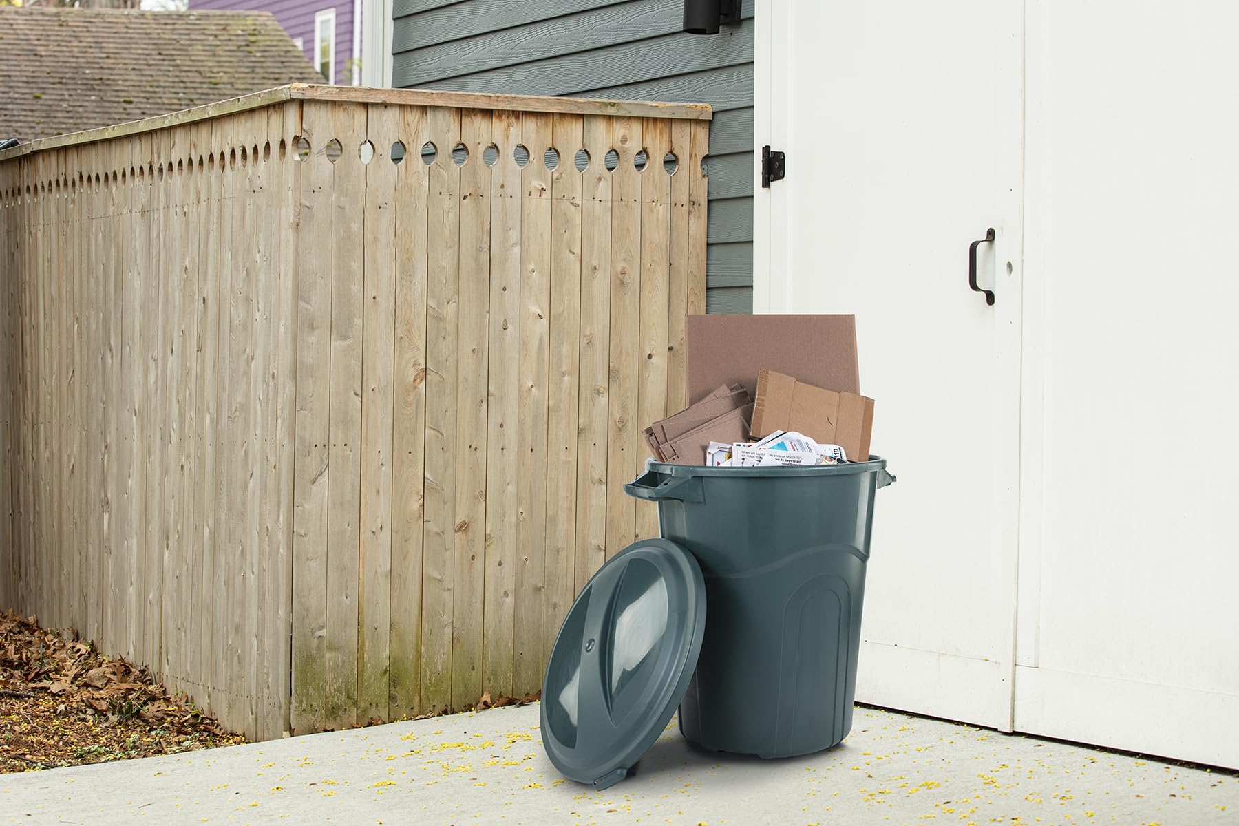 Snapklik.com : United Solution ECOSolution 32 Gallon Garbage Can, ECO ...