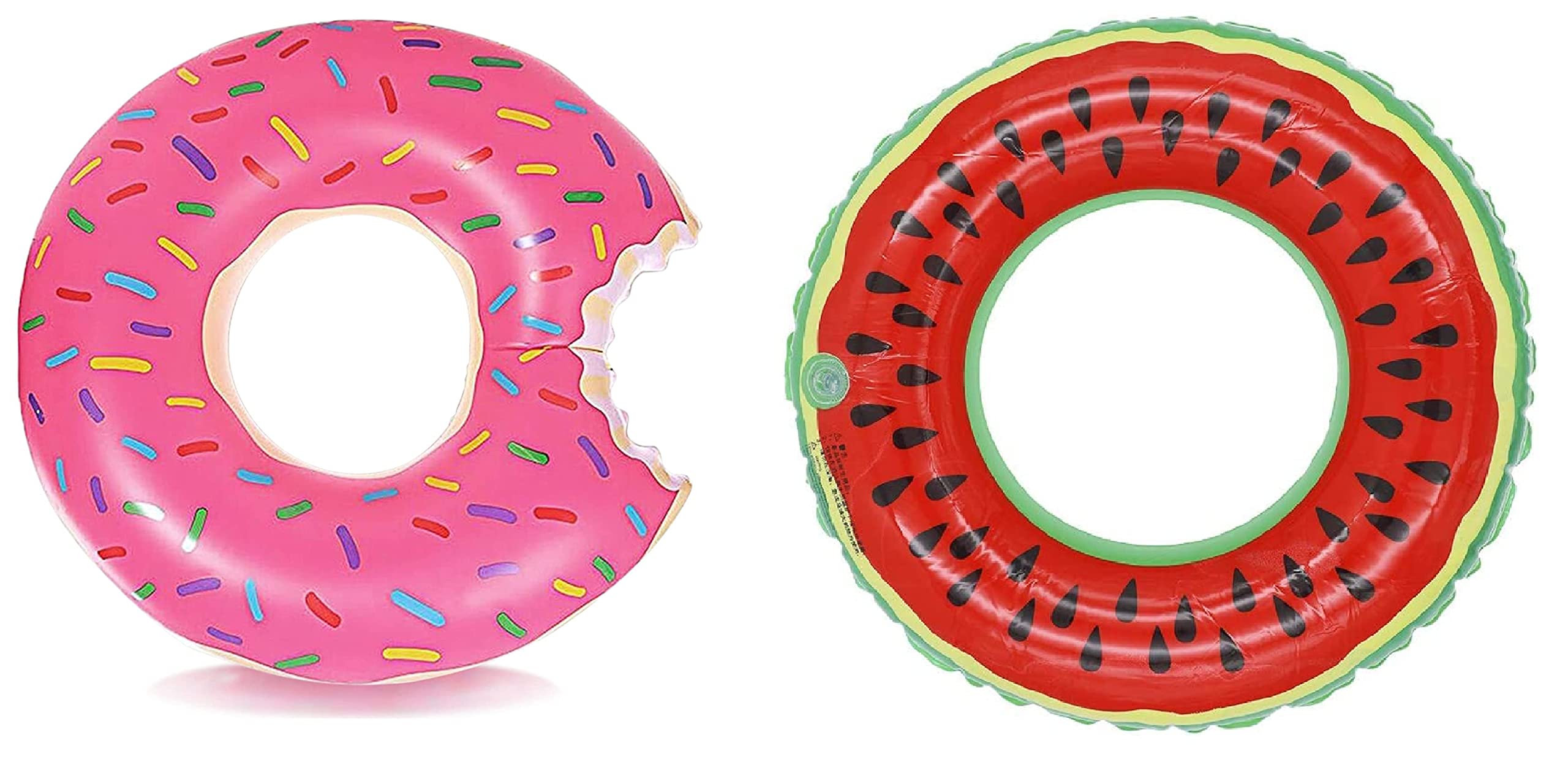 IMPULSE SONIC Inflatable Pool Floats Swim Tubes Rings(2 Pack), Big ...