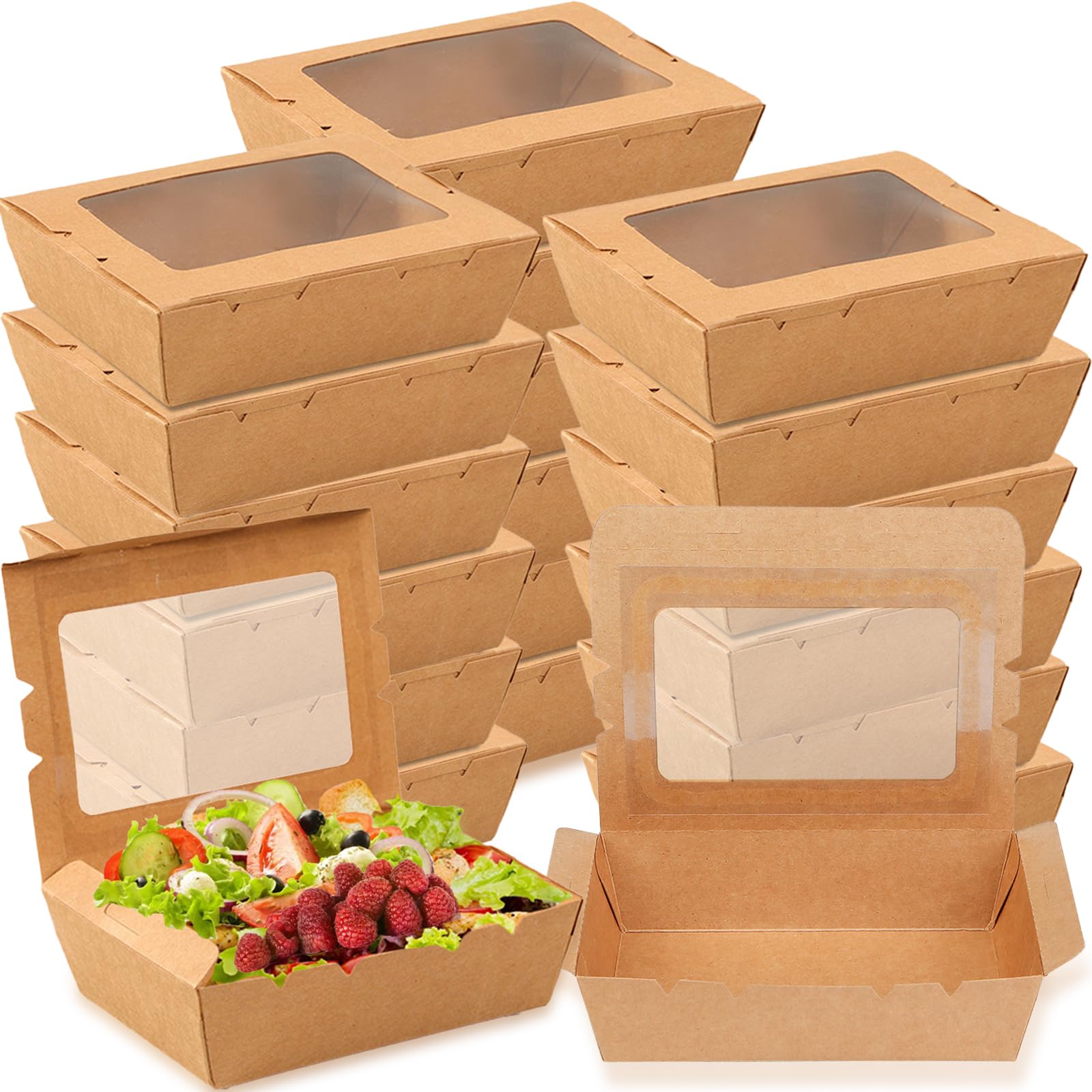 Snapklik.com : Nexboraque 50 Pack Take Out Food Containers