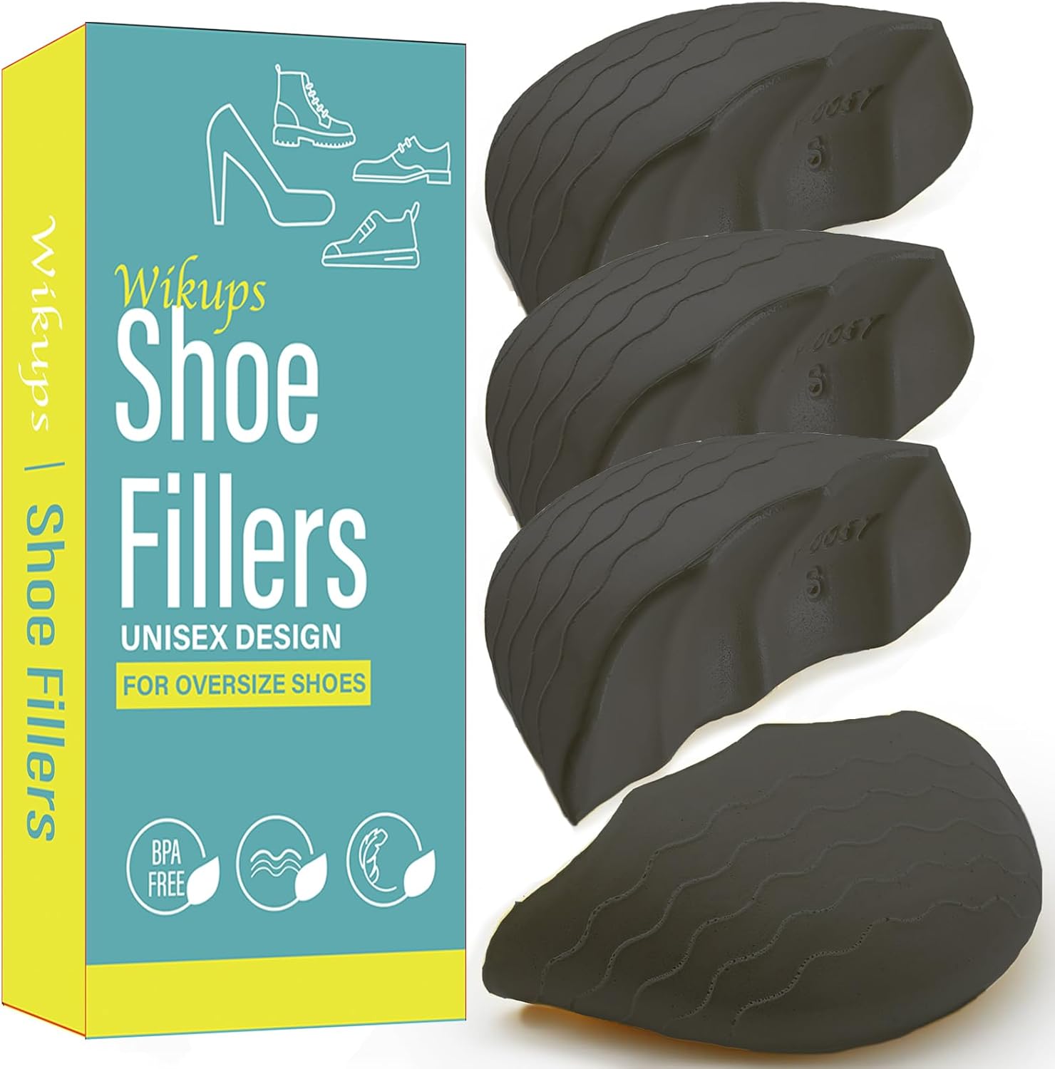 Shoe Filler Inserts for Loose Shoe,Toe Cushion Fillers Make Shoes Fit ...