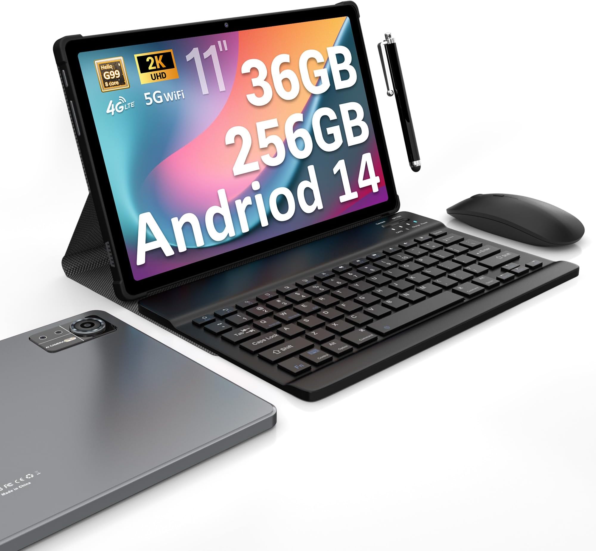 DEEMWOLF Tablet 11 Inch Android 14 Tablet With sim Card Slot,Gaming ...