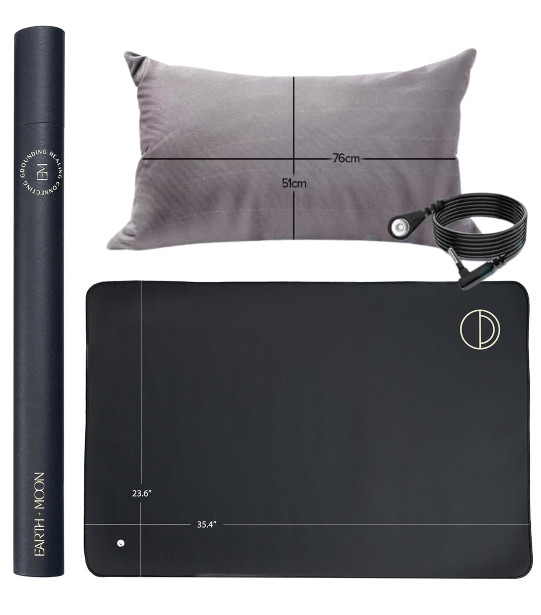 Amazon.com: Earth and Moon Grounding Mat and Grounding Pillowcase for ...