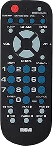 Amazon.com: RCA RCR504BR 4-Device Palm-Sized Universal Remote : Electronics