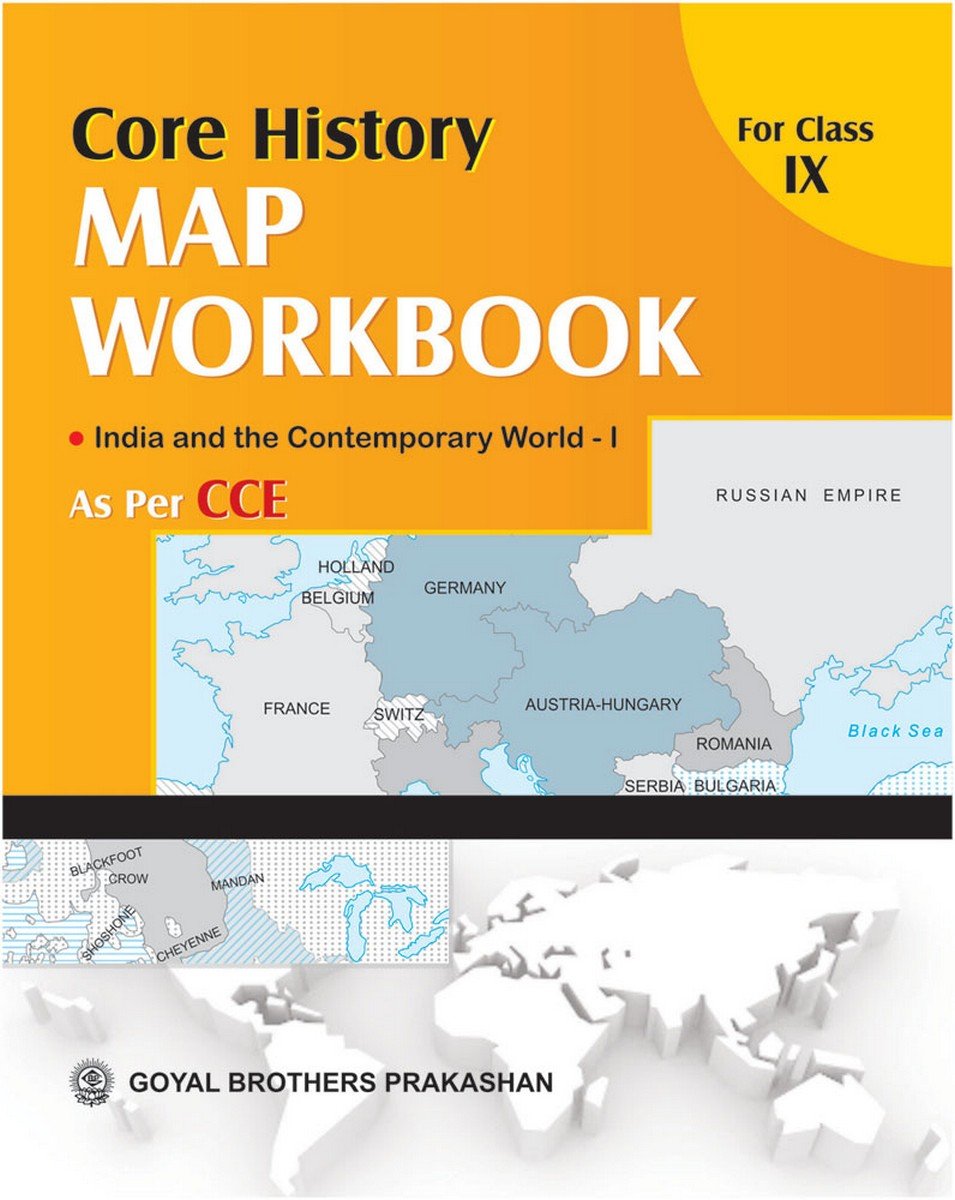 Core History Map Workbook for Class IX : Editorials: Amazon.in: Books