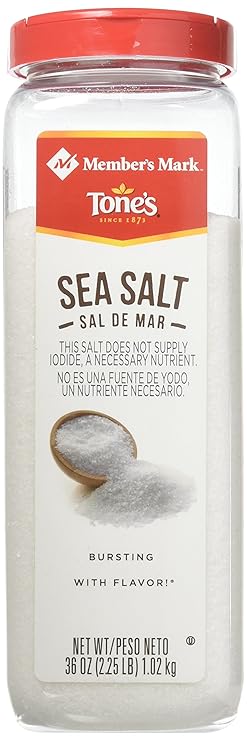 Amazon.com : Member's Mark Tones Sea Salt, 36 Ounce : Grocery & Gourmet ...