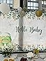 Amazon.com: luckylibra Baby Shower Decorations,Welcome Baby Banners ...