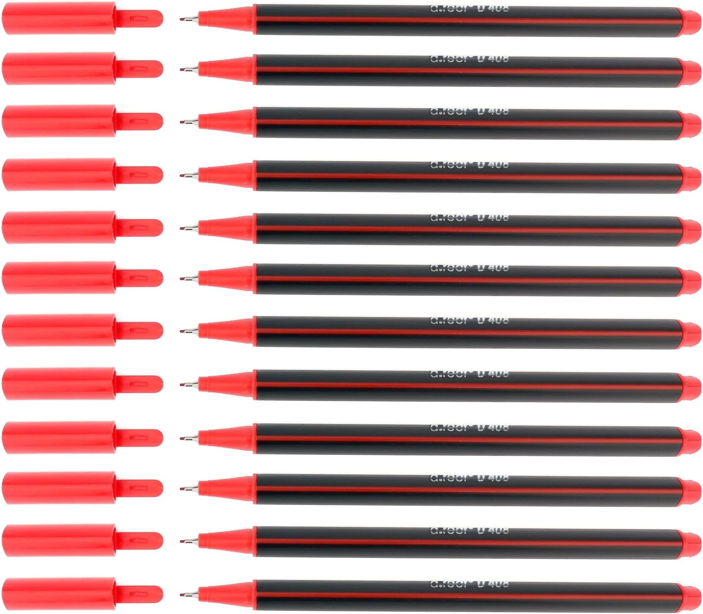 D.RECT D408 Fineliner Pens, Suitable for Everyday Use, Writing and ...