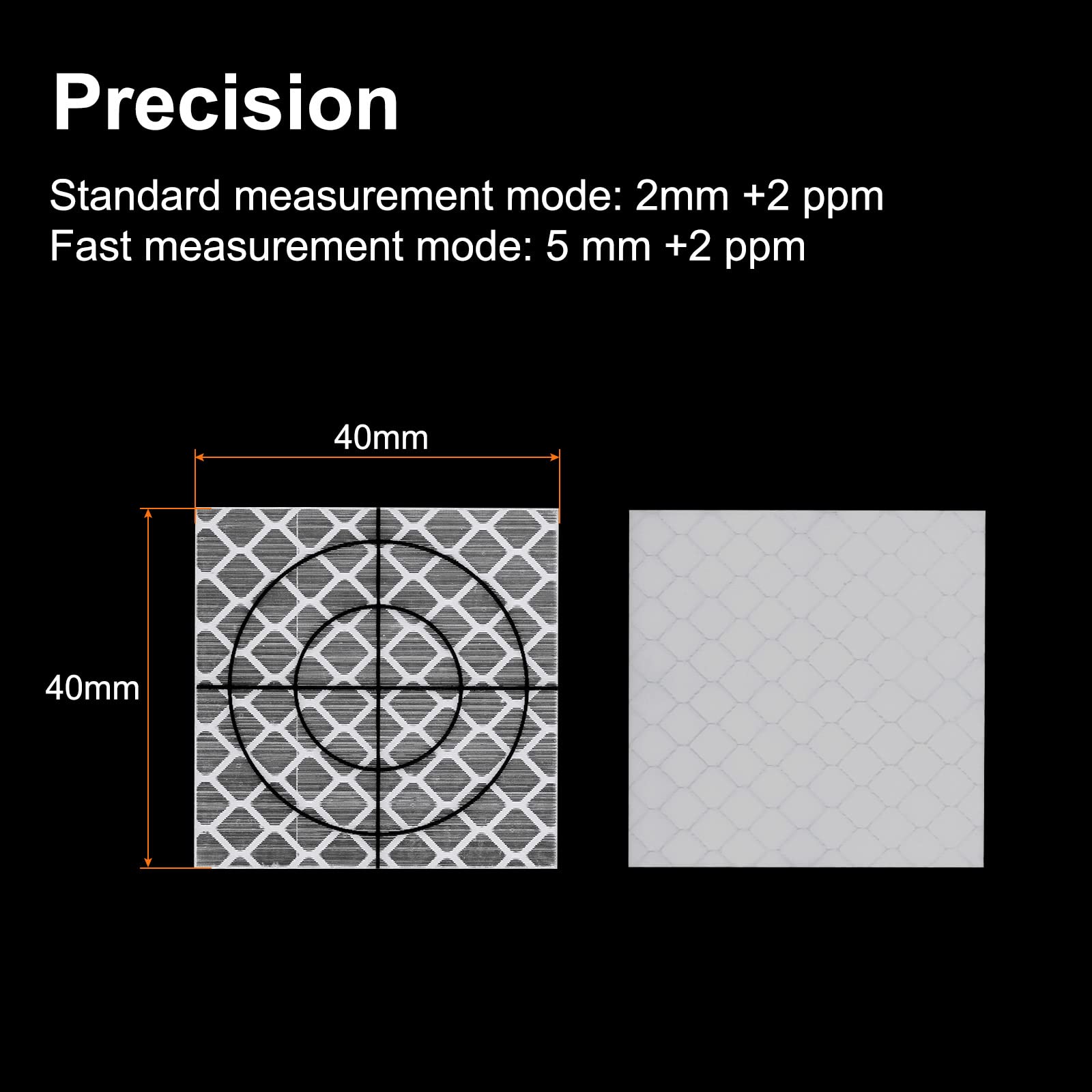 Snapklik.com : HARFINGTON 10pcs Survey Reflector Sheets 40mm Self ...