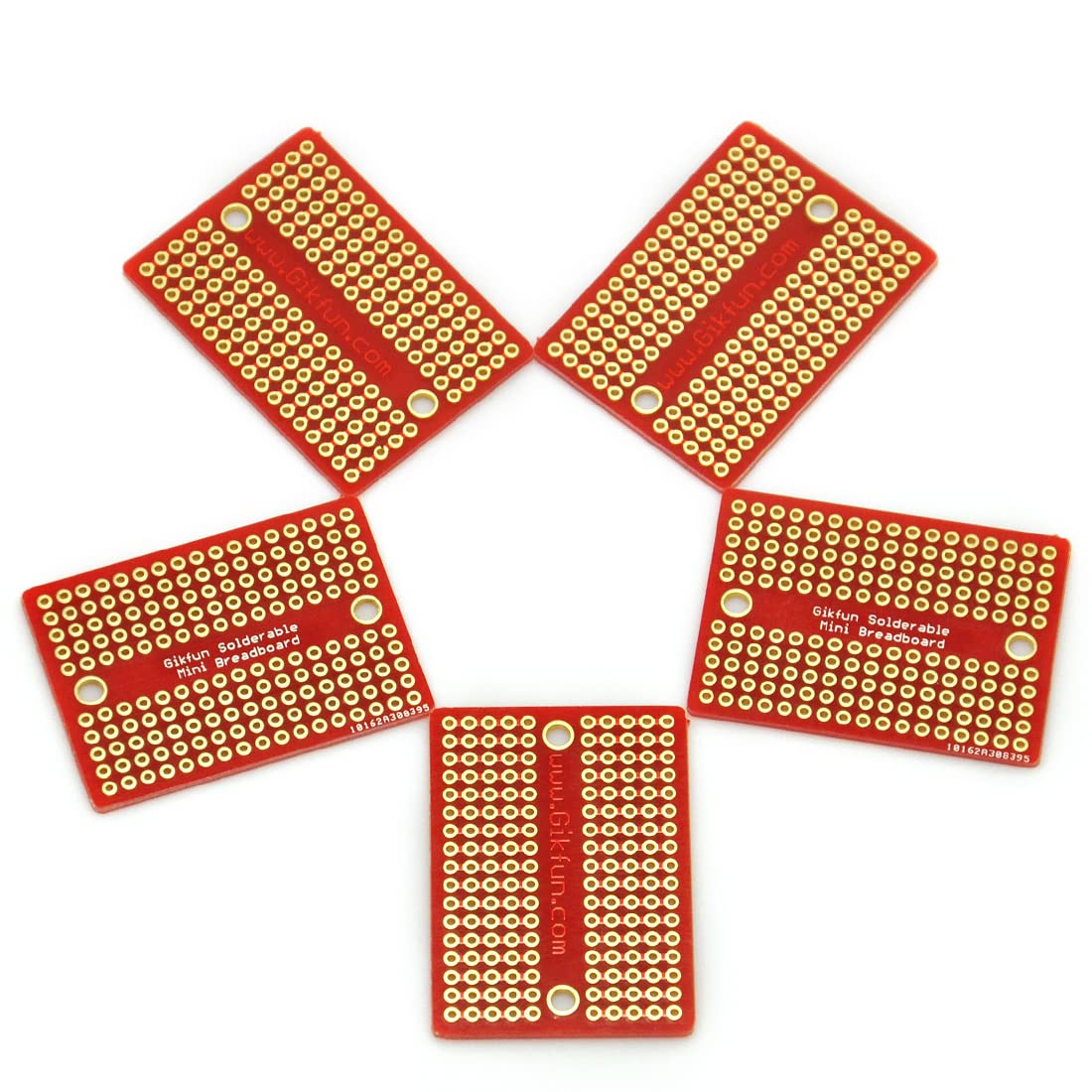Snapklik.com : Gikfun Mini Solder-able Breadboard Gold Plated Finish ...