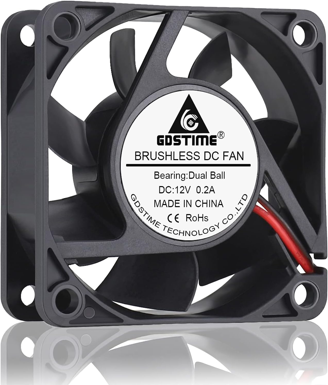 Amazon.com: GDSTIME Dual Ball Bearings 6010 60mm x 10mm 12V DC ...