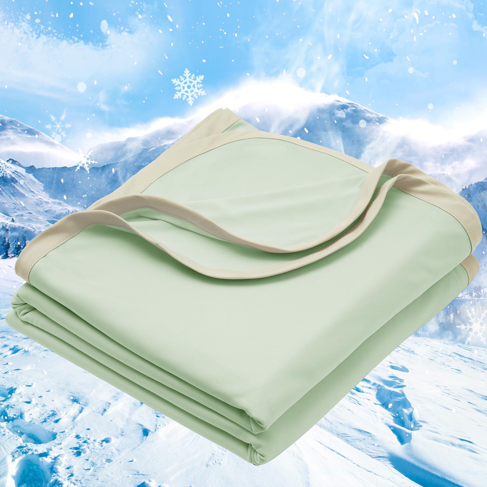 Amazon.com: urnexttour Cooling Blanket for Hot Sleepers, Cool Summer ...
