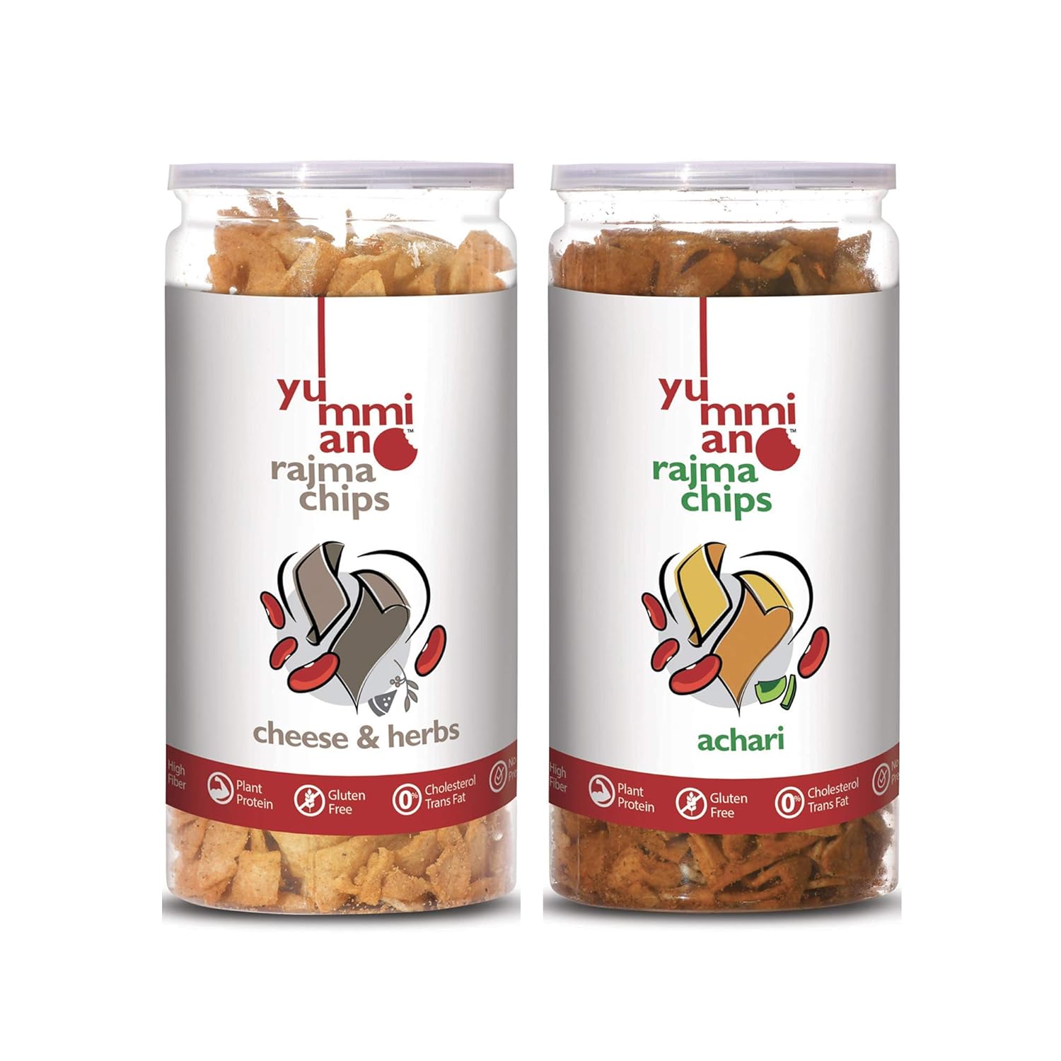 Yummiano® Rajma Chips - Authentic Vacuum Cooked Kidney Beans Chips, No ...