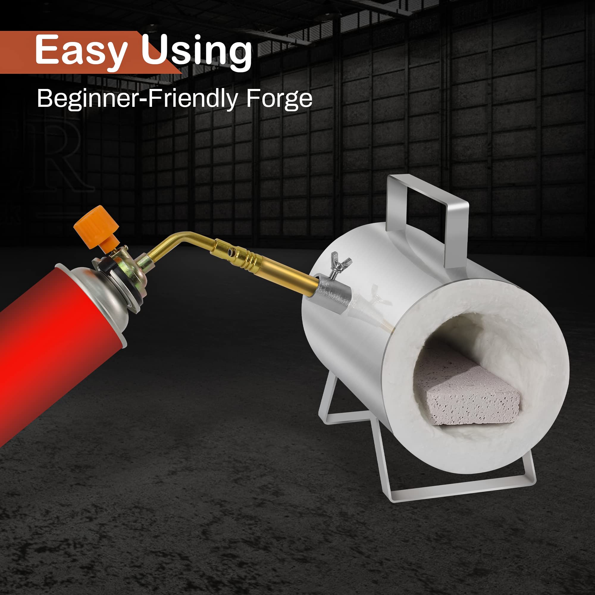 Forge Burner Kit Gas Forge : 10 Steps Instructables