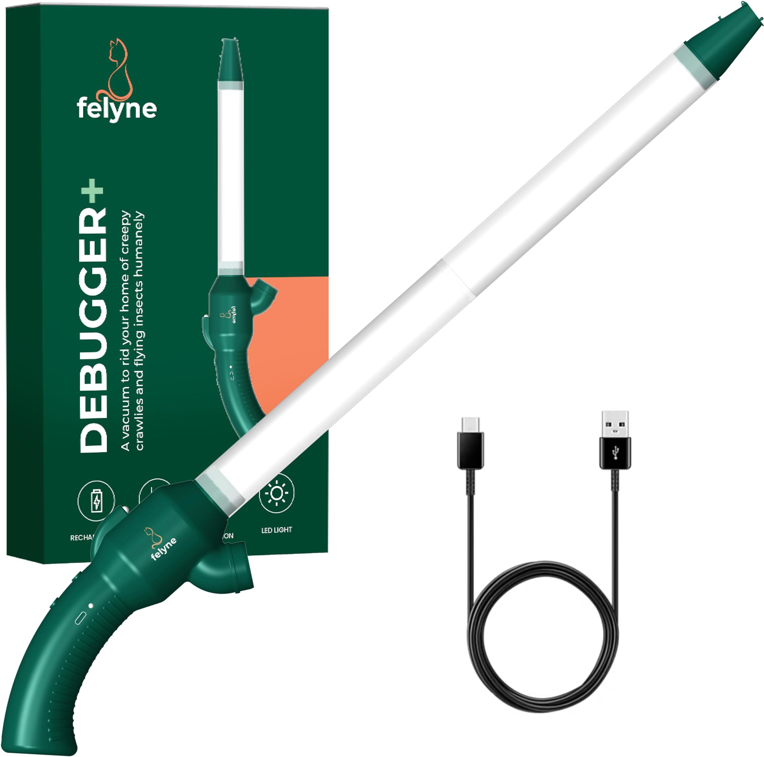 Amazon.com : Cup-a-Bug! Bug Catcher Tool Long Handle : Patio, Lawn & Garden
