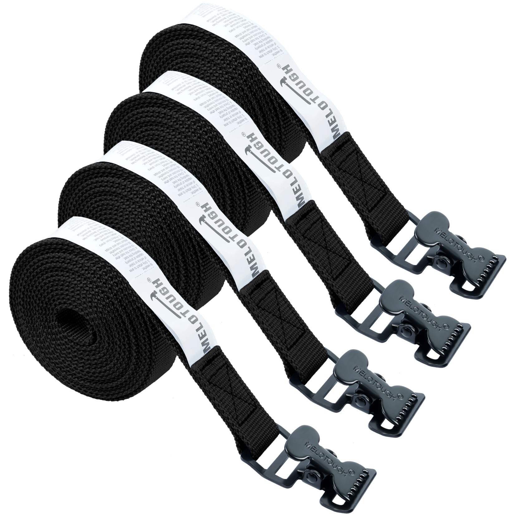 Amazon.com: Lashing Strap,1"×12FT Tie Down Straps with Alligator Clip ...