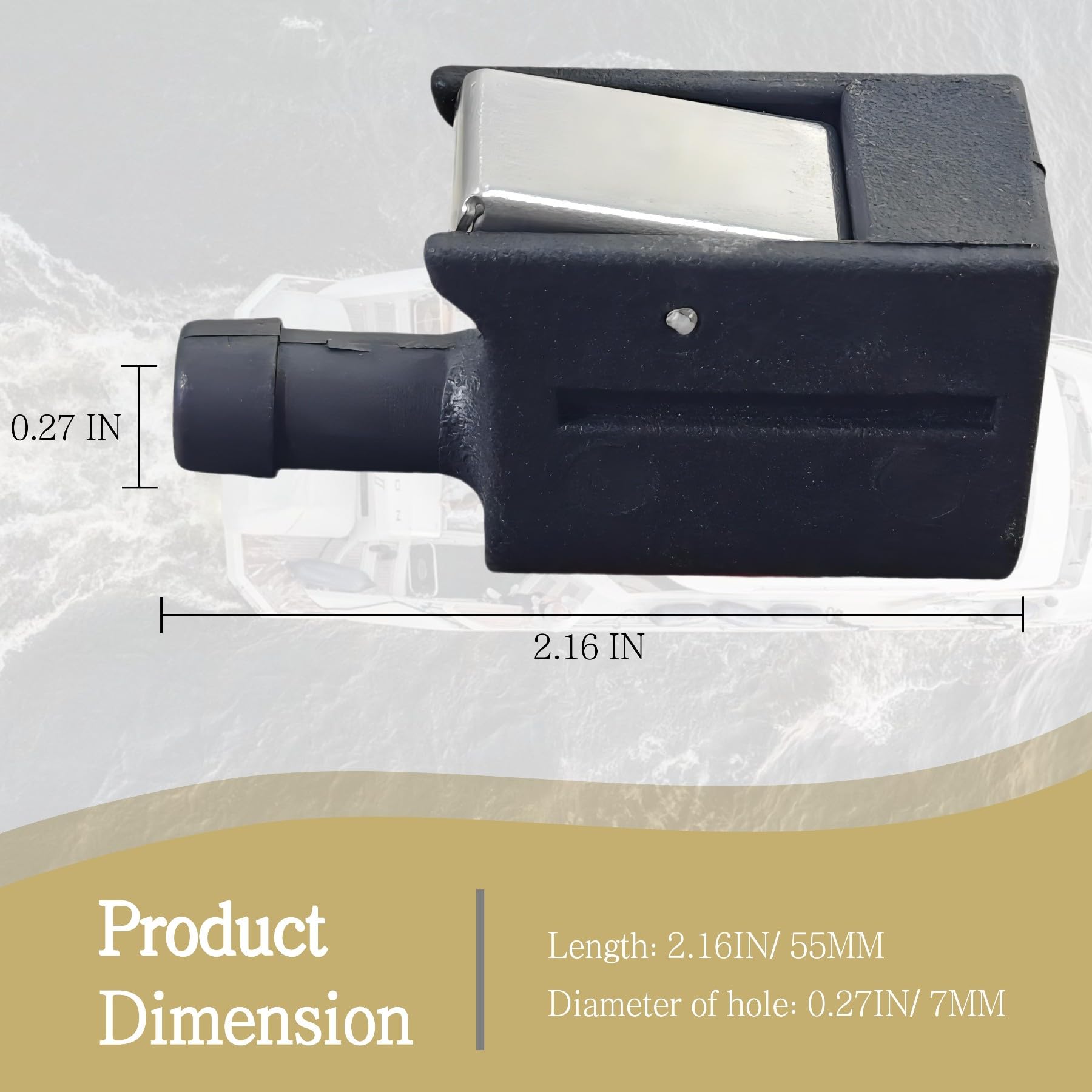 Snapklik.com : 13563Q3 Female Fuel Line Connector For Mercury Outboard ...