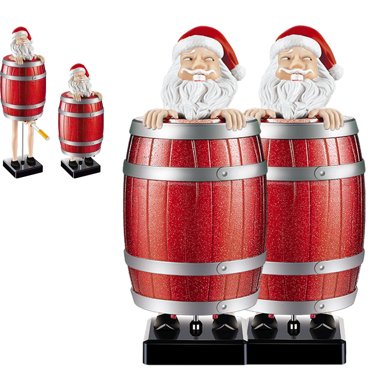 Amazon.com: Funny Santa Cigarette Dispenser, Christmas Prank Santa ...
