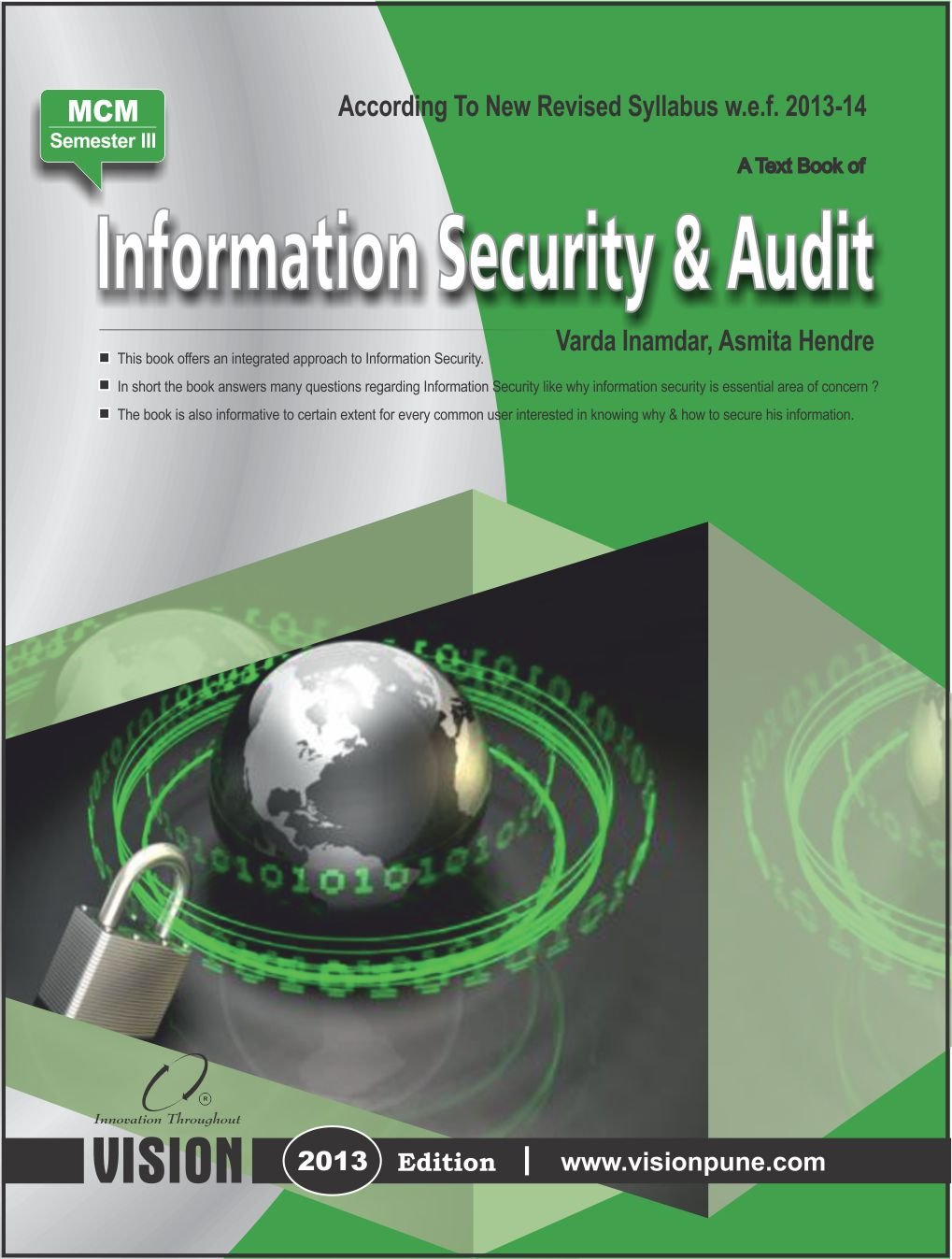 Buy Information Security and Audit Book Online at Low Prices in India ...