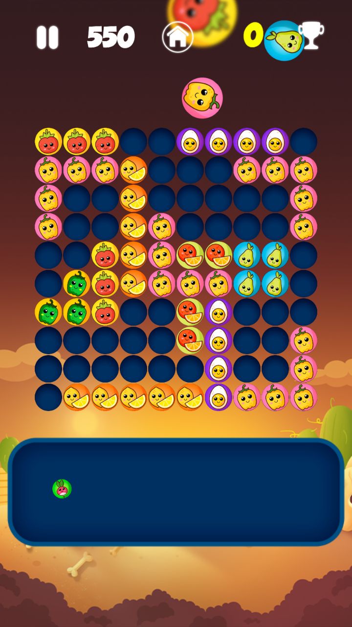 Sweet Fruit Block Match 3 Game - App on Amazon Appstore