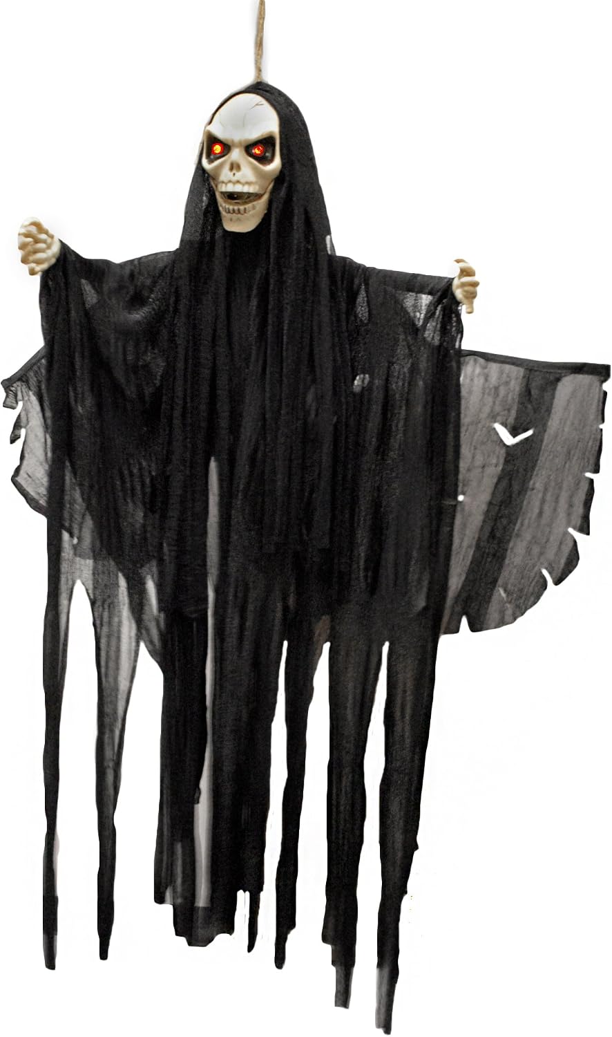 Amazon.com: Chic Designs 24" Hanging Animated Horror Winged Ghoul ...