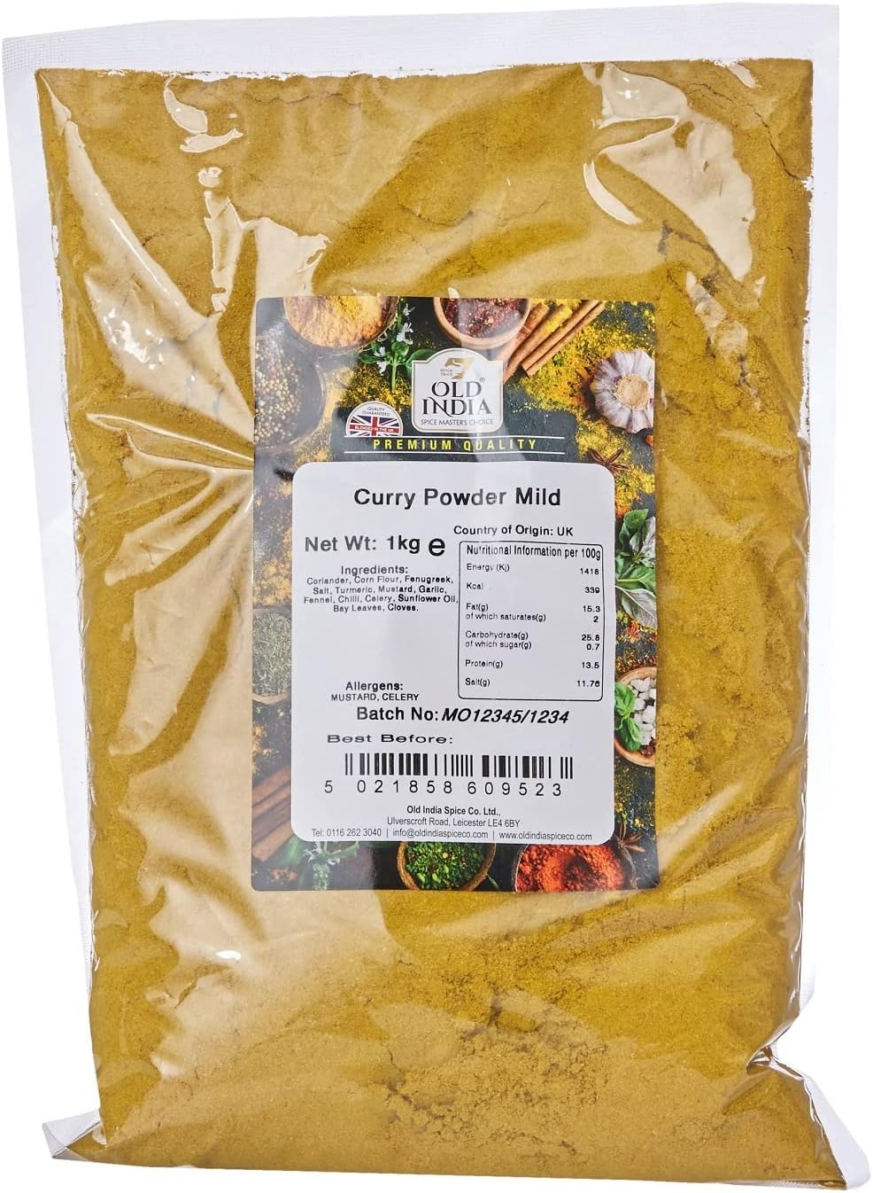 Chef's Larder Madras Curry Powder 410g : Amazon.co.uk: Grocery